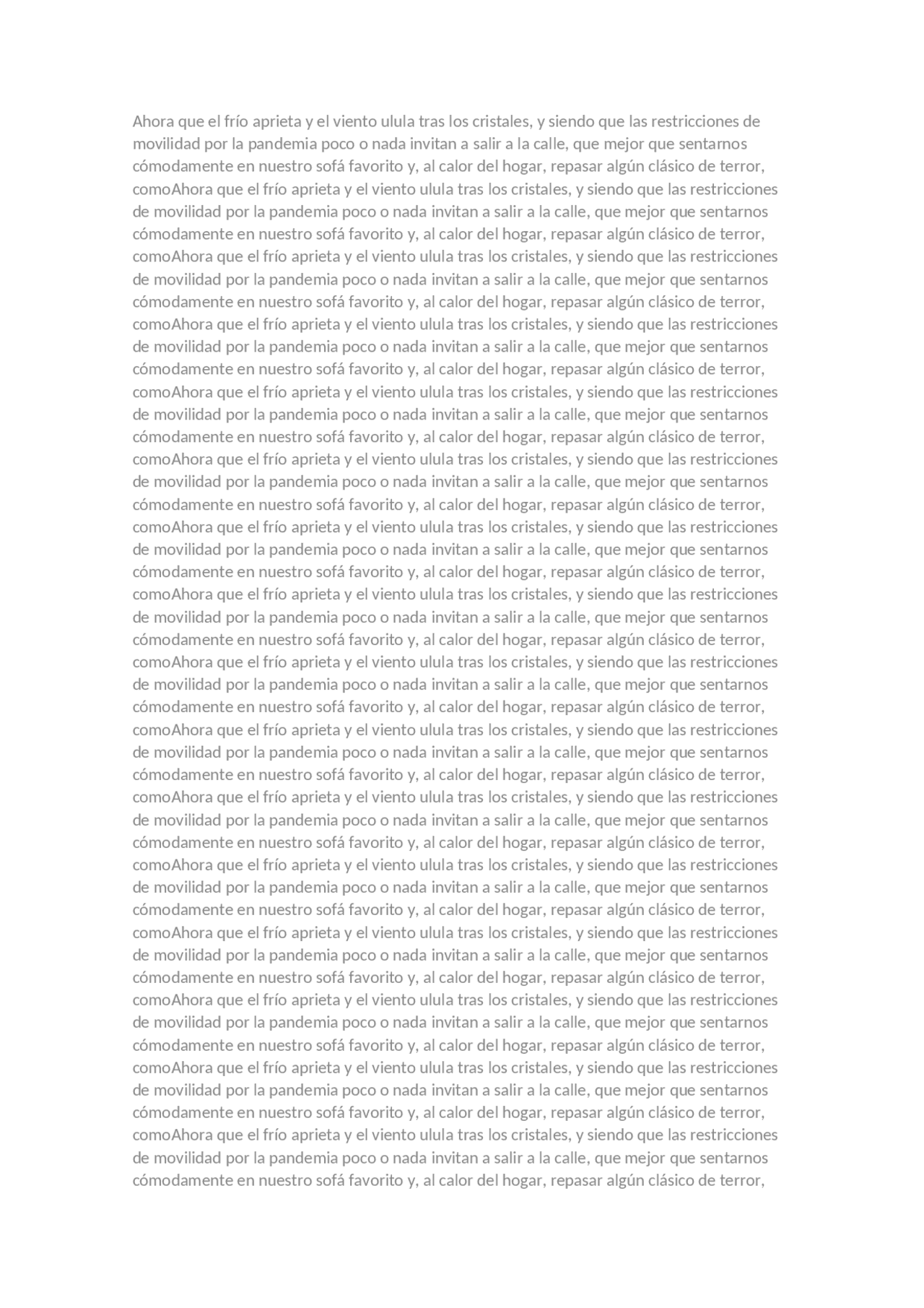 El arte de esperar sentado haciendo unas cuantas cosas cuando uno ...