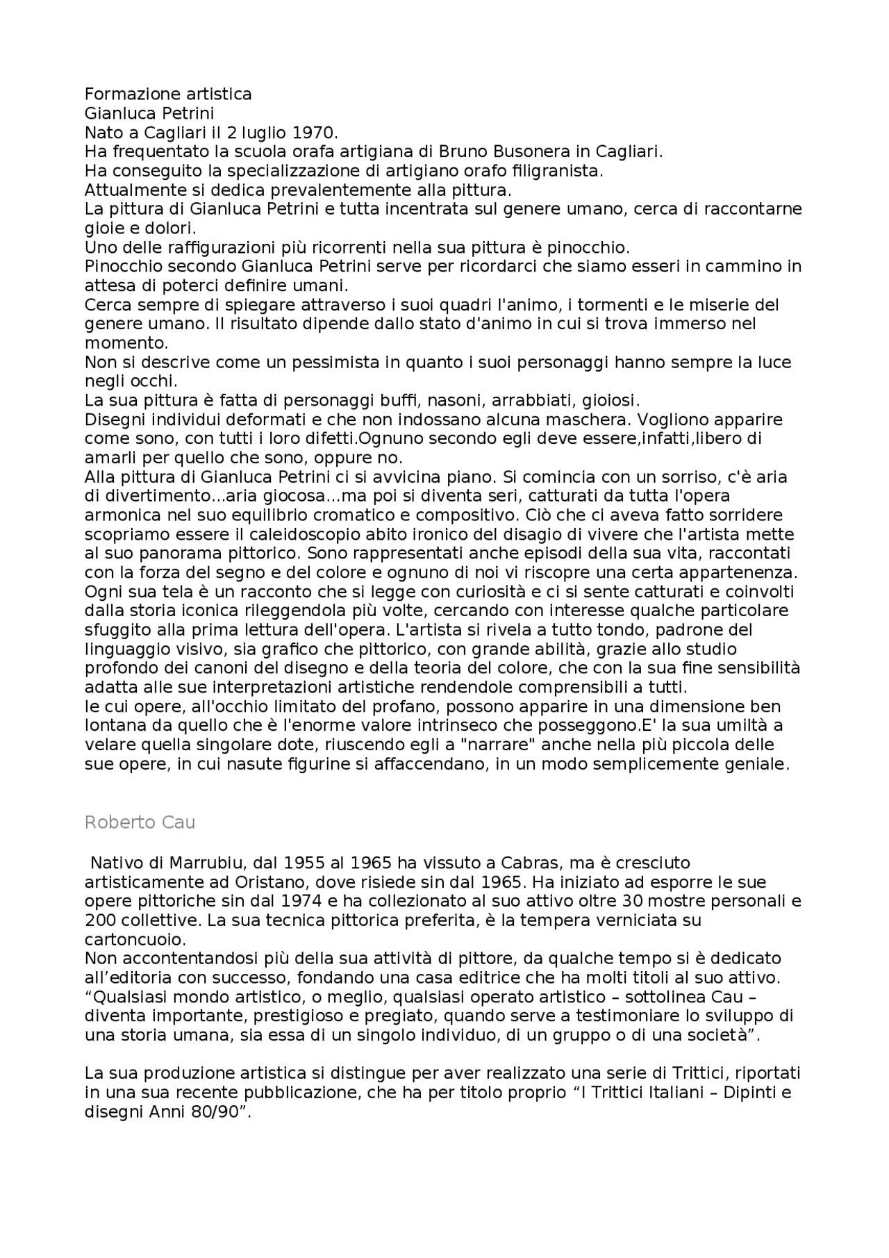 Biografie Di Autori Storici Docsity