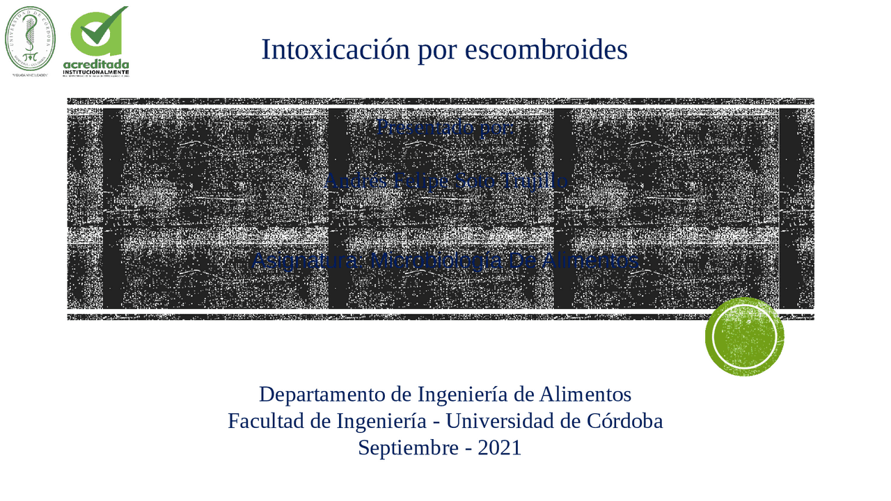 Intoxicación por Escombroides - Docsity