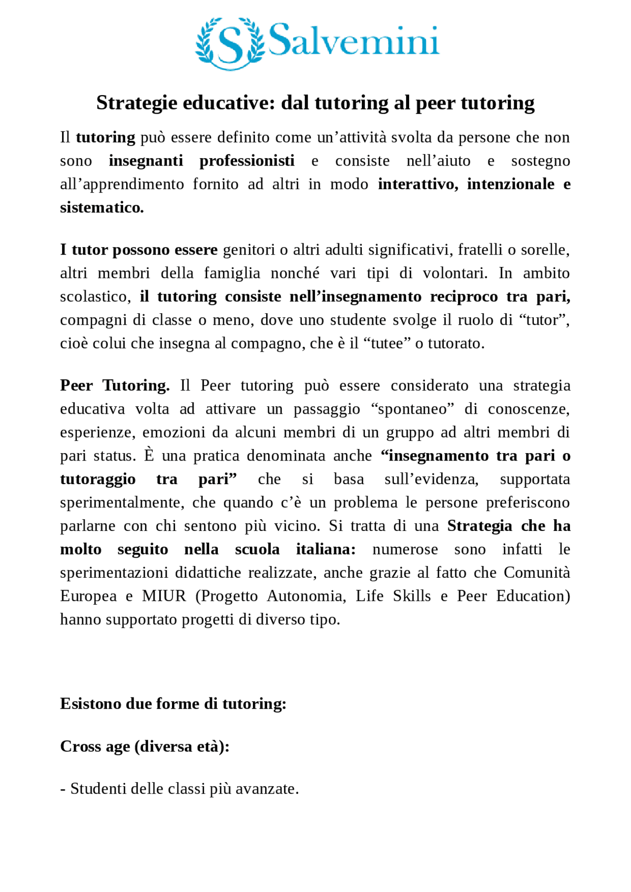 Corso Fdp 8 Moduli Asset Scuola Docsity