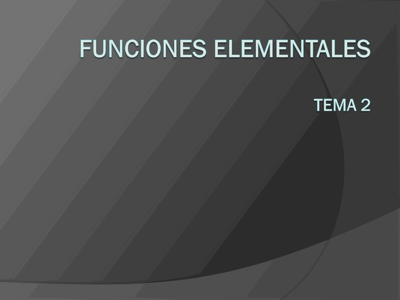 Numeros complejos funciones elementales - Docsity