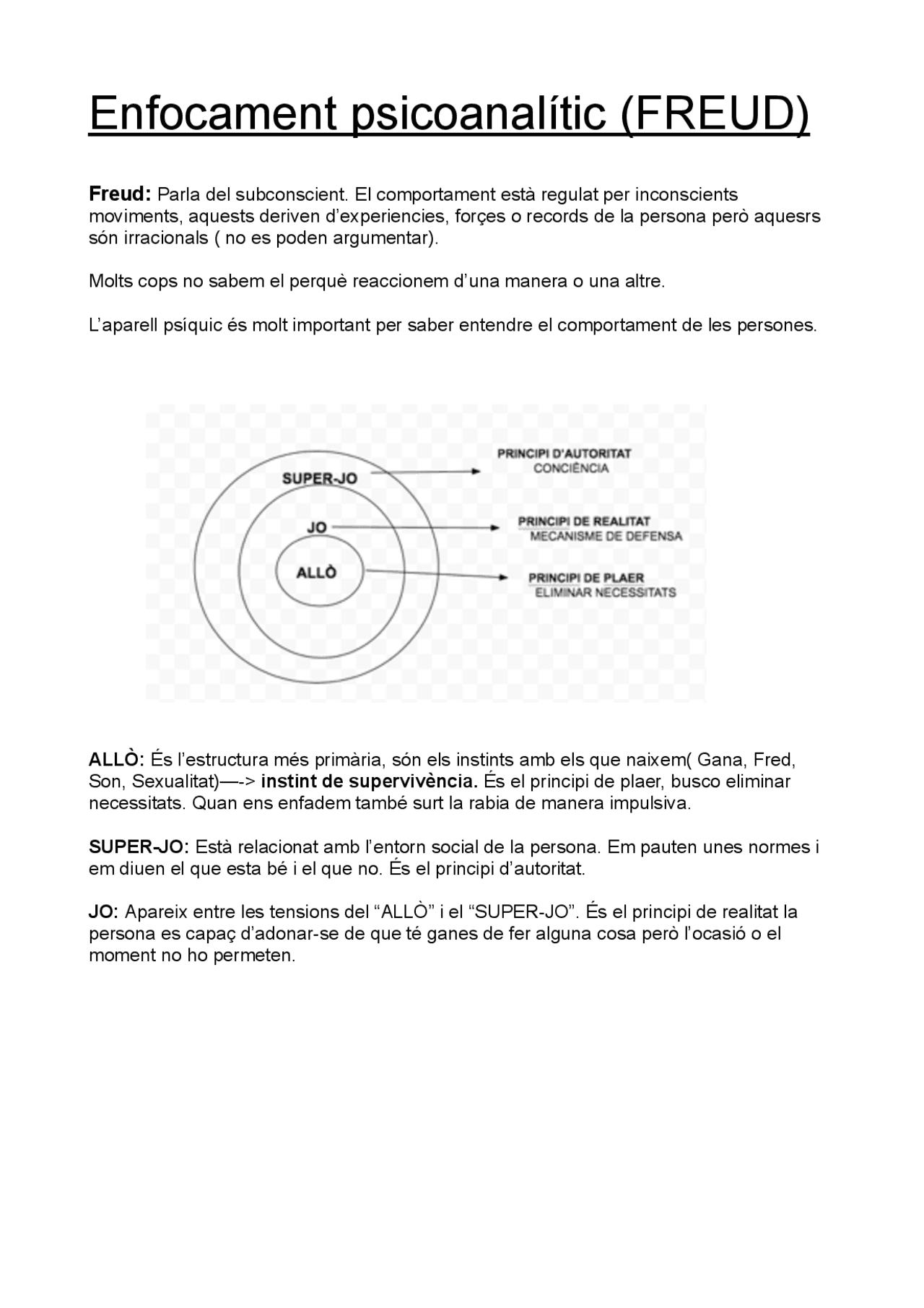 Teories Del Desenvolupament Huma Resúmenes De Psicología Docsity