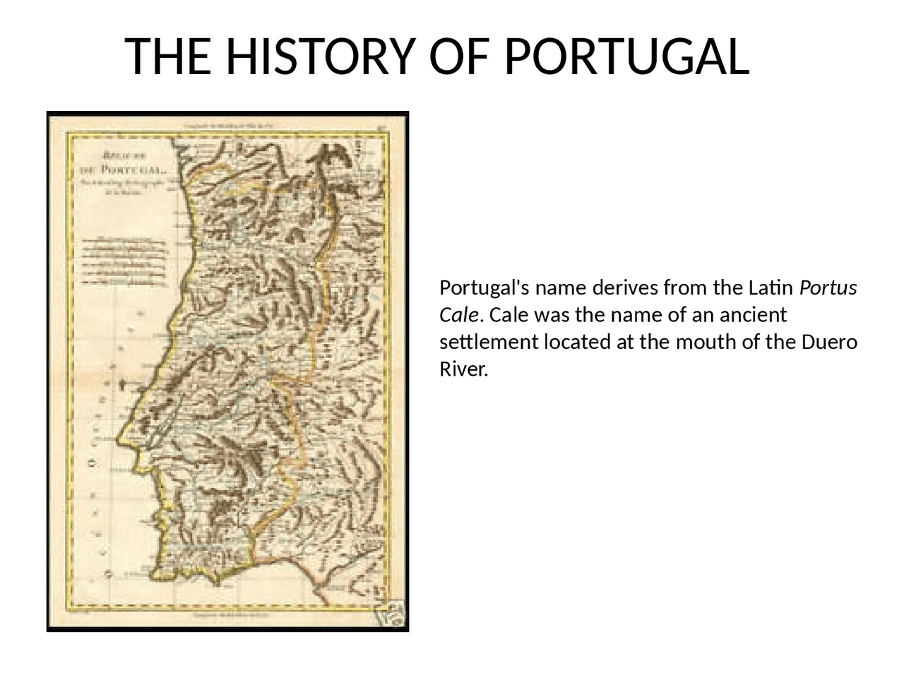 The History of Portugal - Docsity