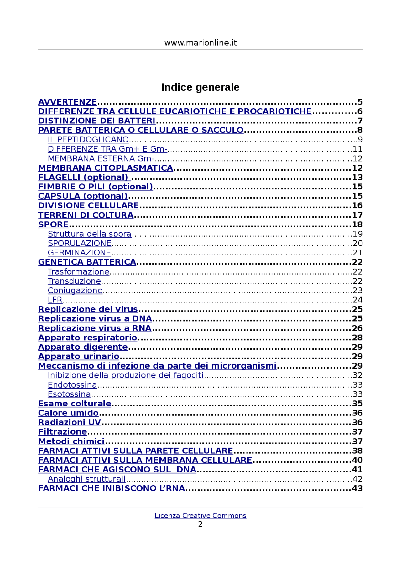 Appunti Microbiologia Unipv Docsity