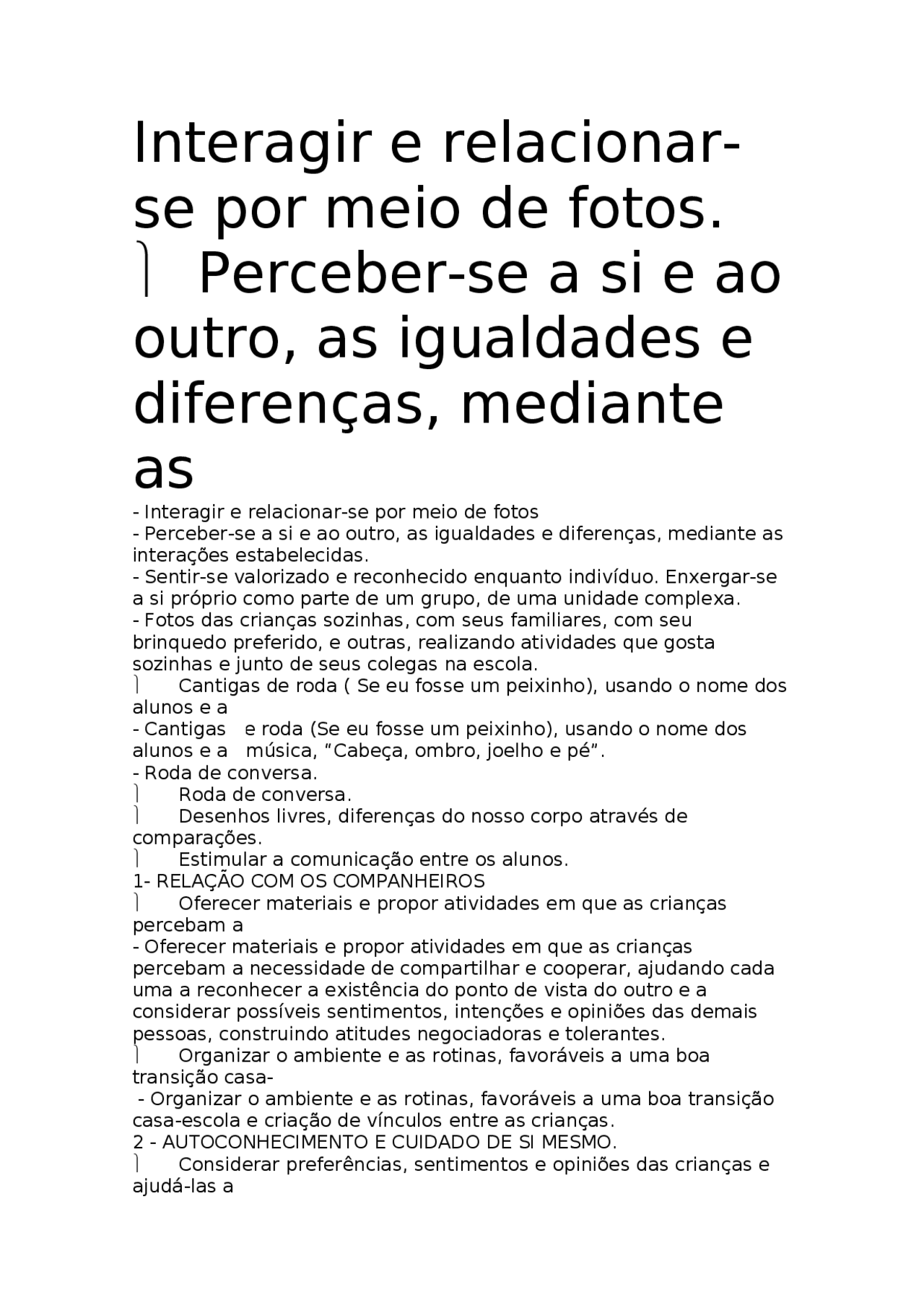 Metodologia Plano De Aula Docsity