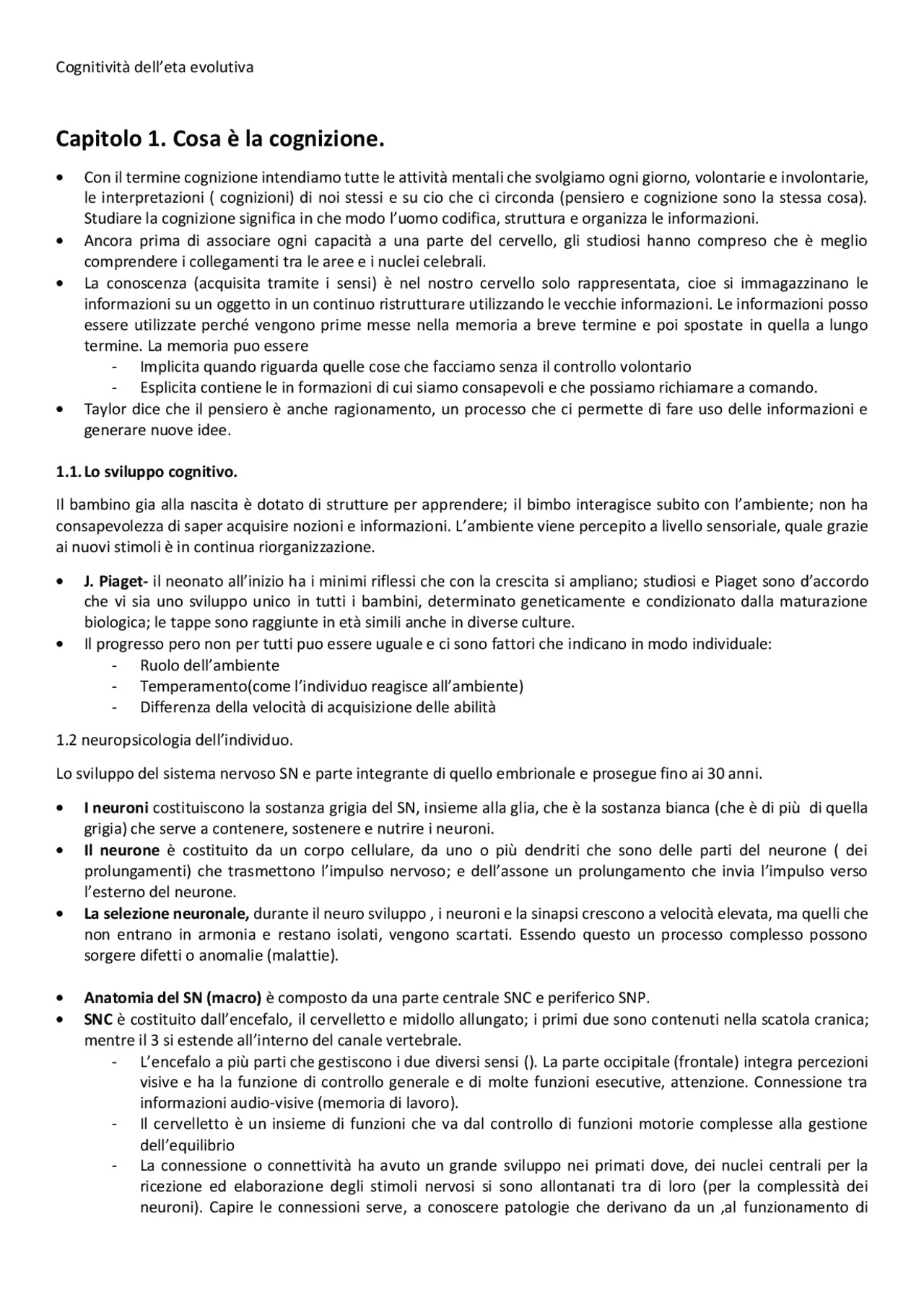 Riassunto Testo Della Professoressa Spiridigliozzi Docsity