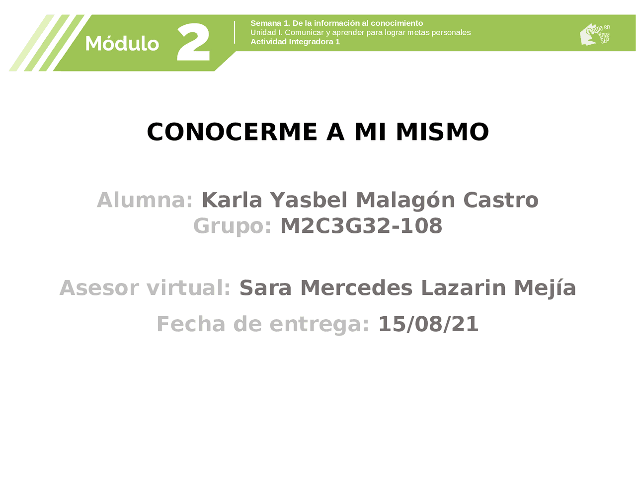 Actividad Integradora 1 Docsity