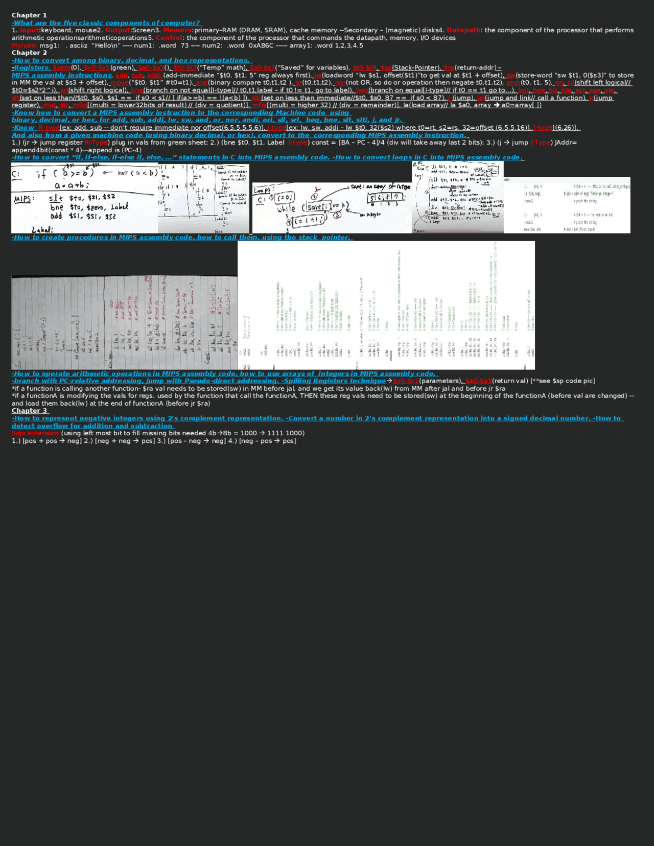 Cse230 Computer Science Test1 Docsity