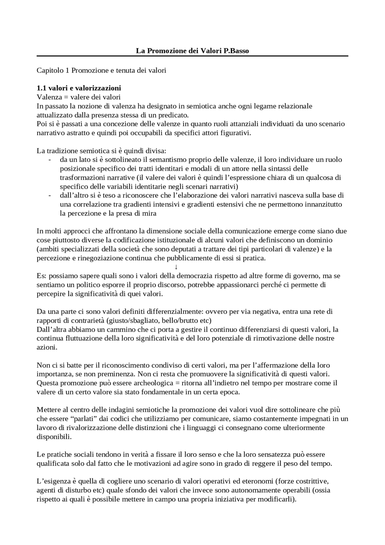 Riassunto Libro Semiotica Docsity