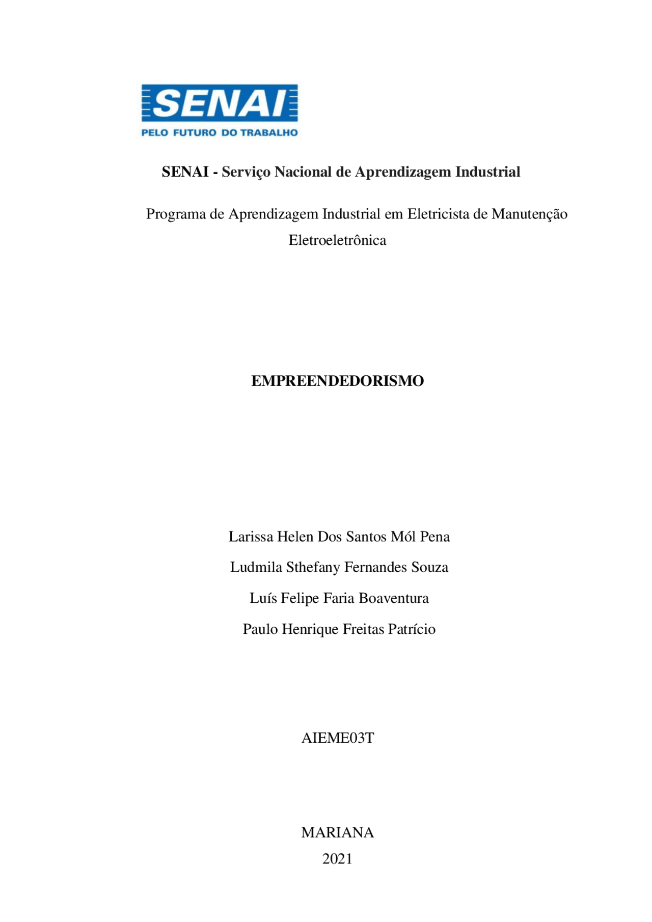 Empreendedorismo E Seus Aspectos Pesquisa Docsity