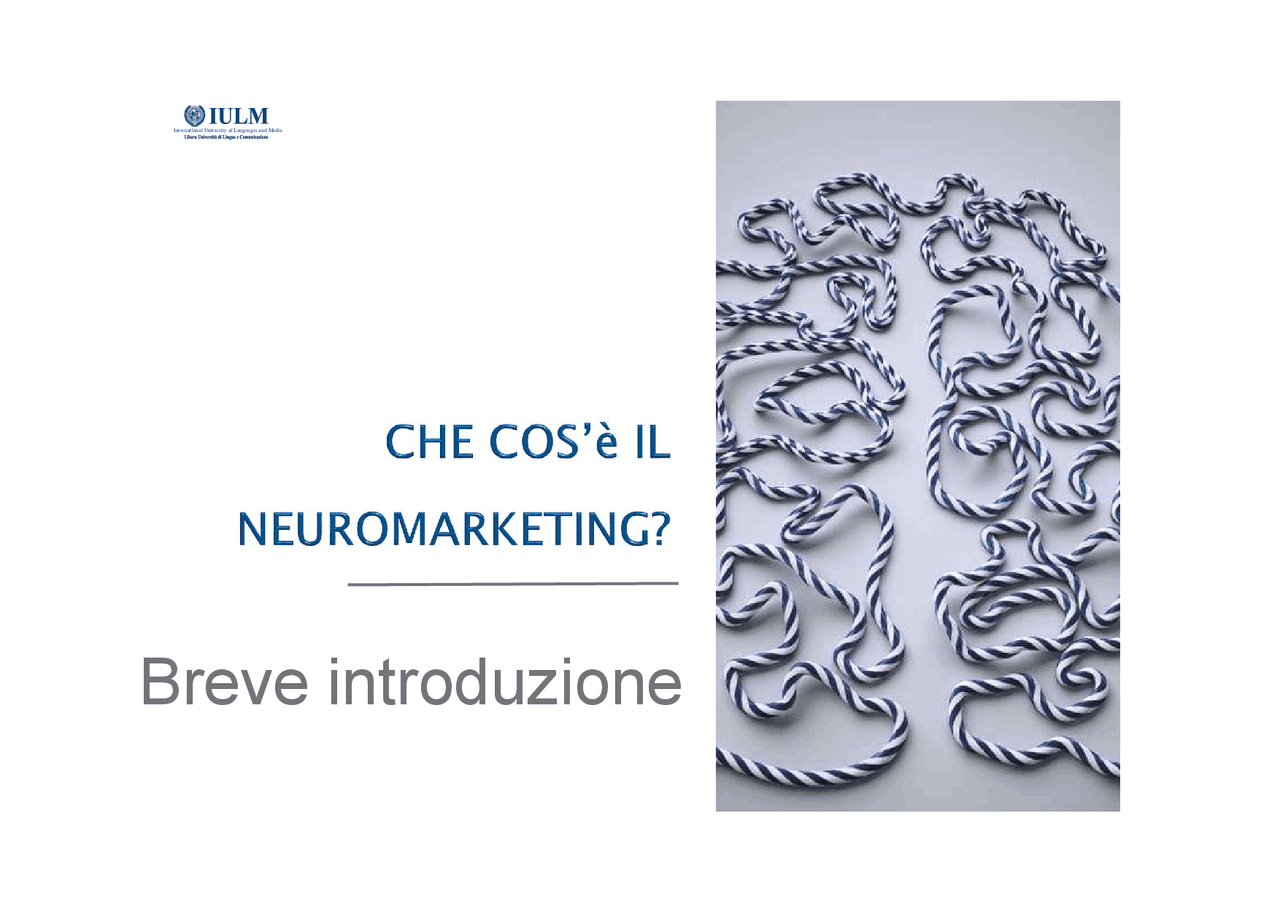 Slide Neuromarketing Docsity
