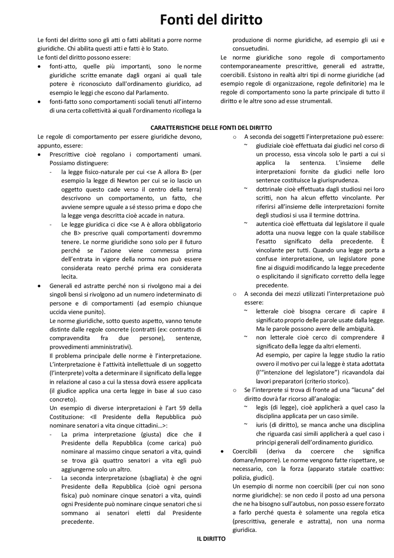 Schemi Diritto Pubblico Docsity