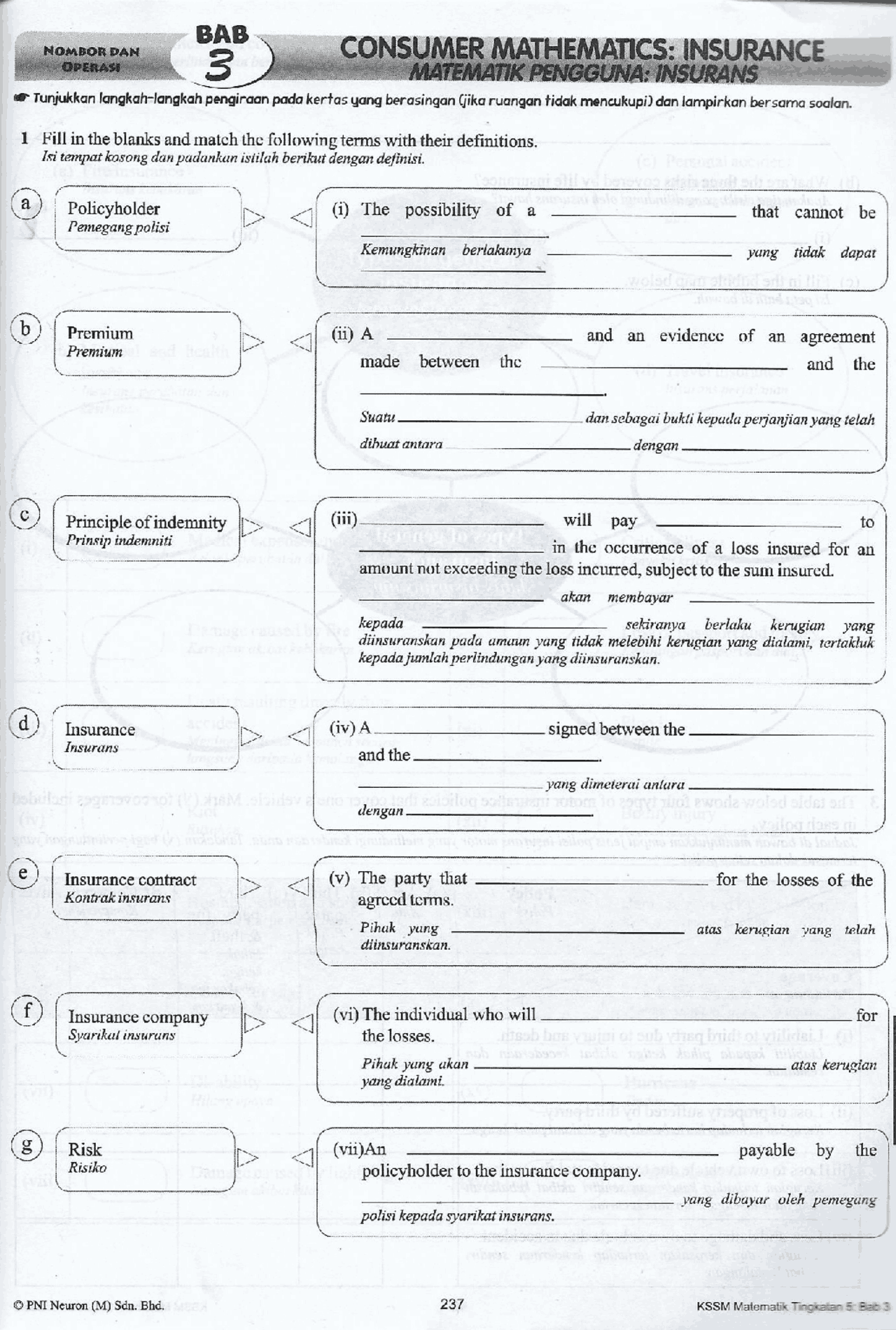 Exercise for chapter 3 - Docsity