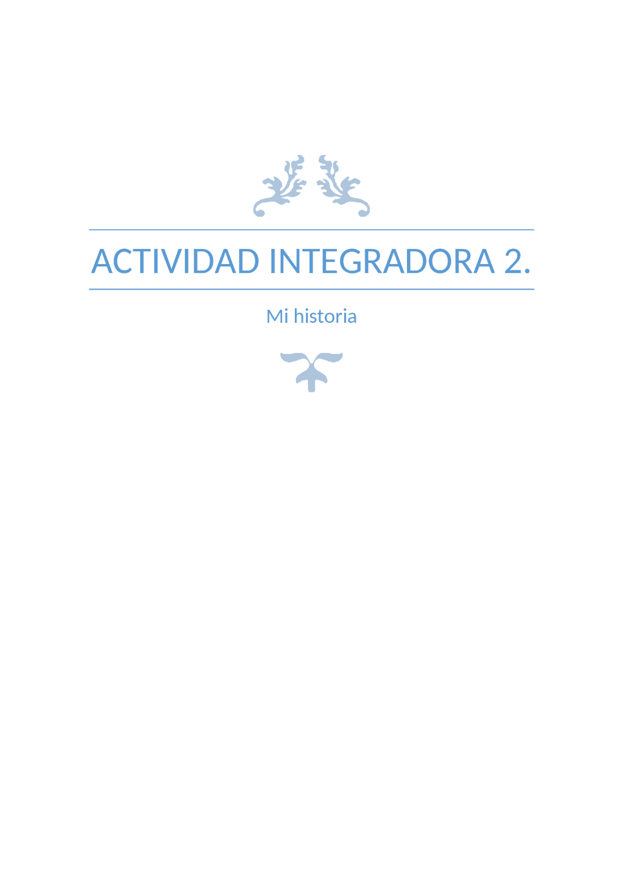 Actividad integradora - Docsity