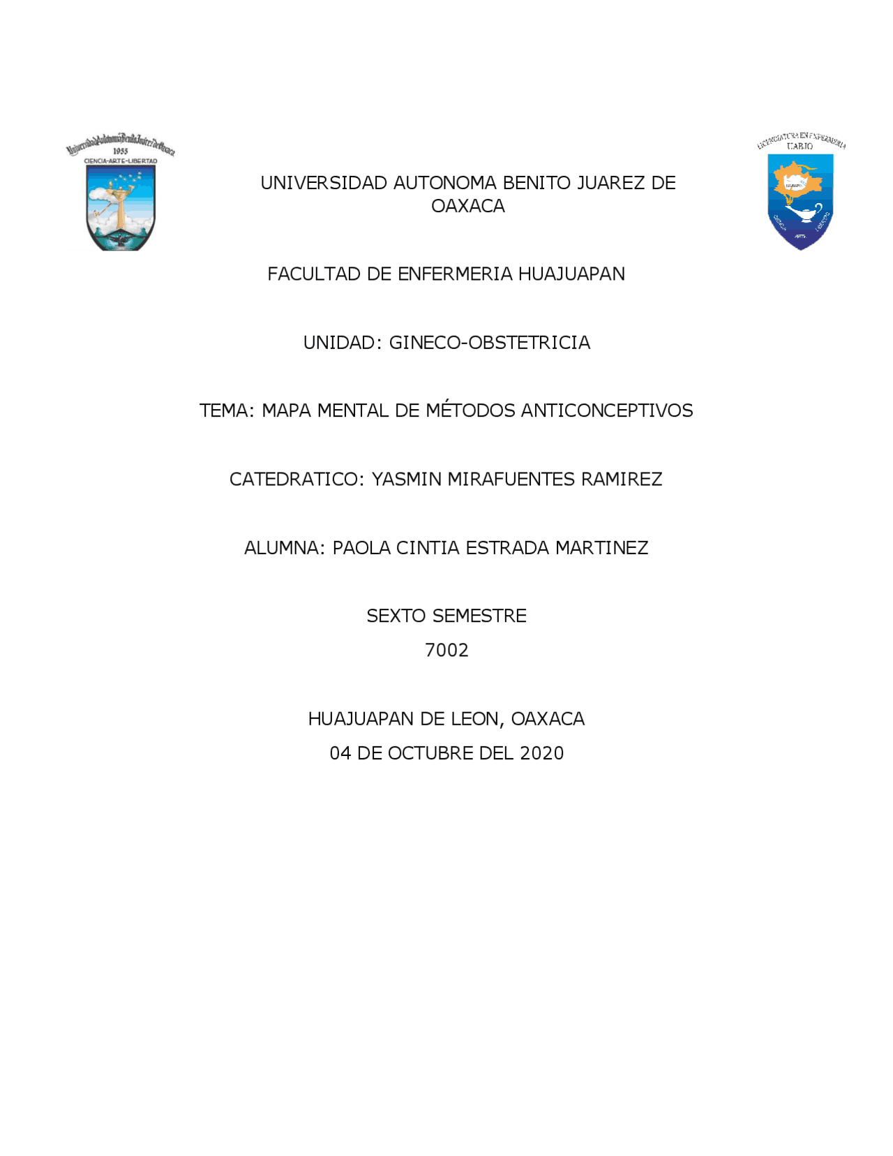 Métodos Anticonceptivos Docsity