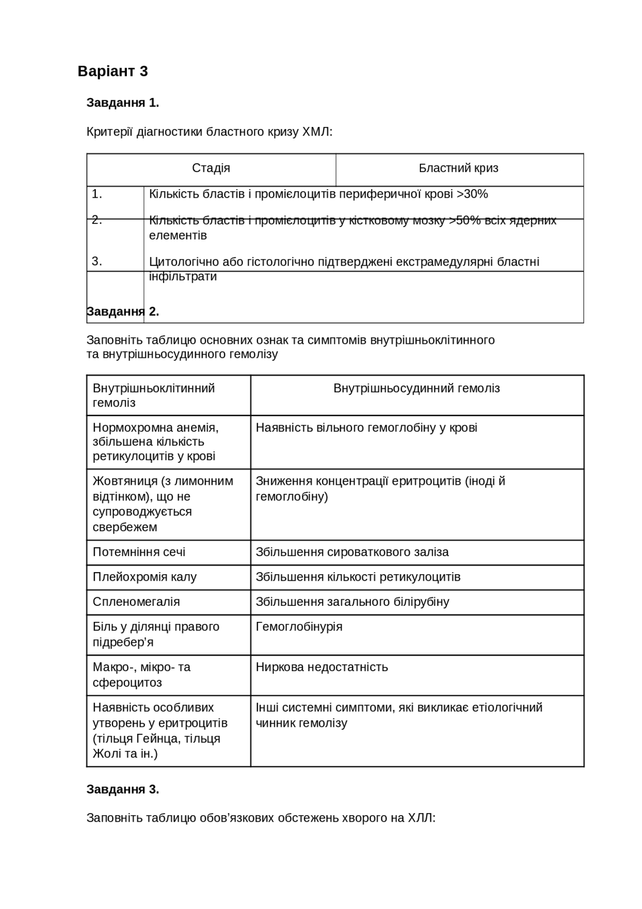 Тема 11 Хронічні лейкемії терапія Docsity