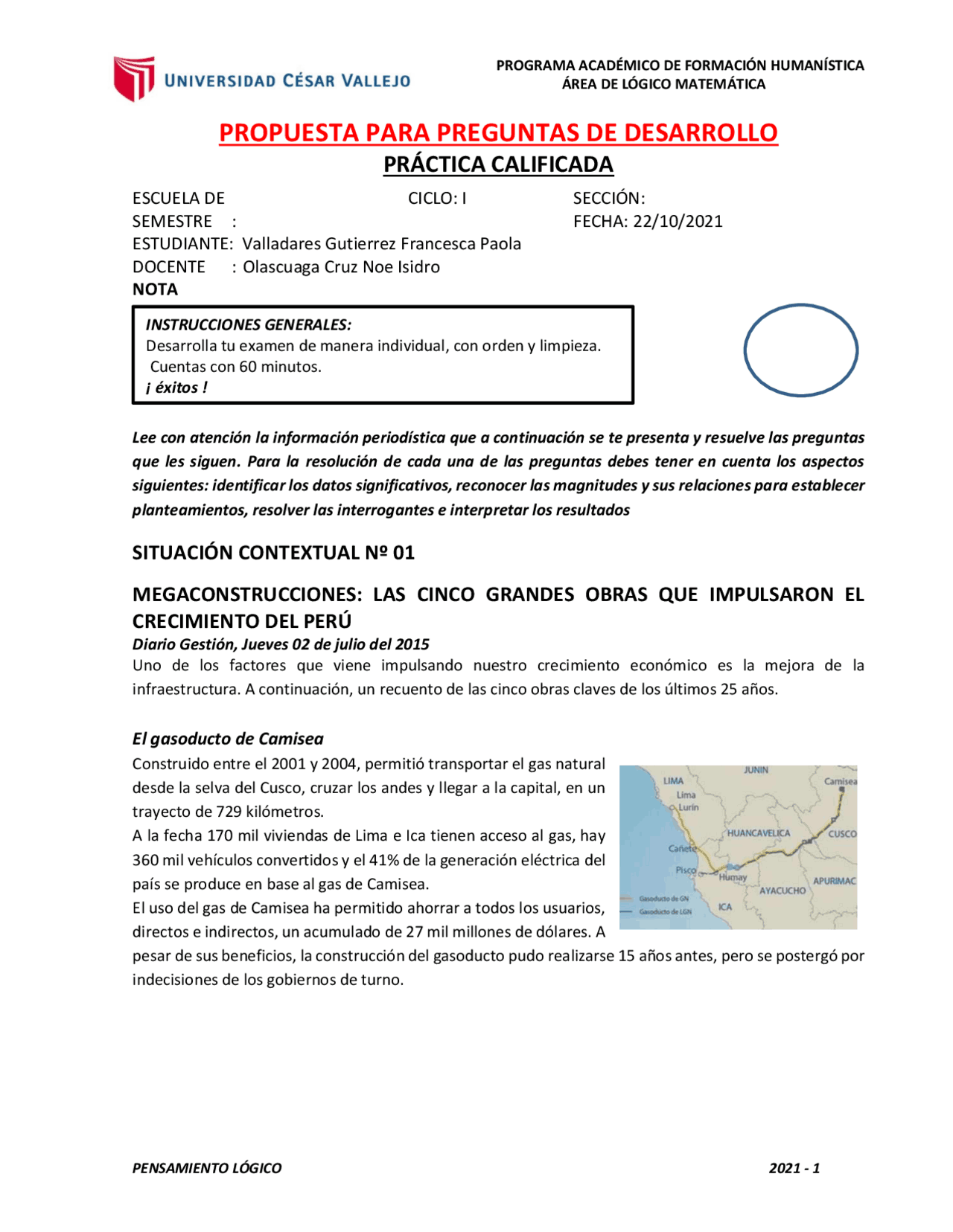 Es Un Practica Calificada Docsity