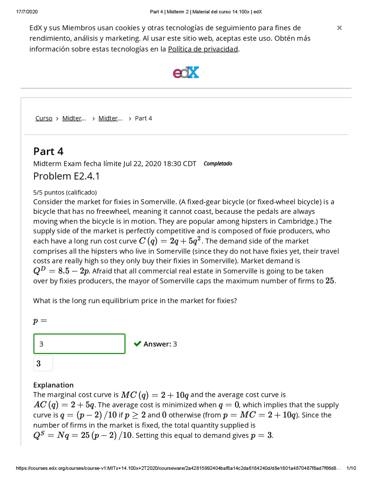 Practicas de microeconomia de licenciatura - Docsity