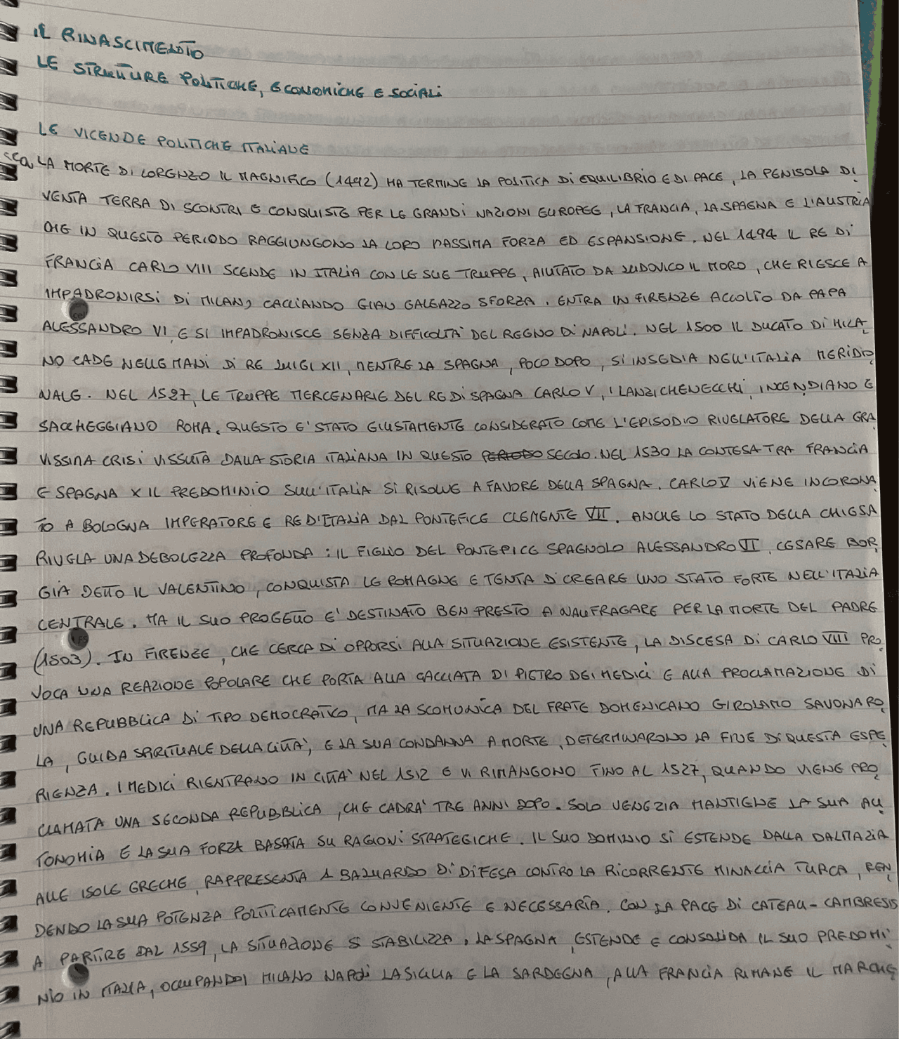 Rinascimento Prima Parte Docsity
