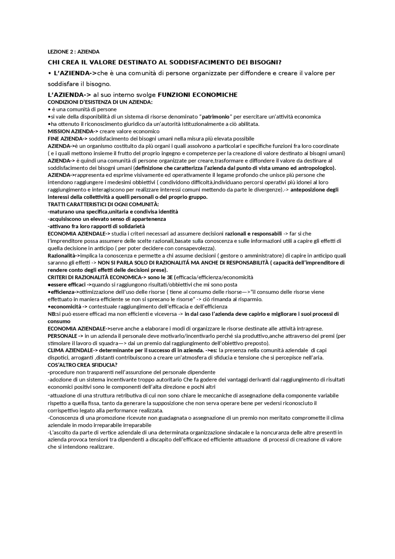 Economia Docsity