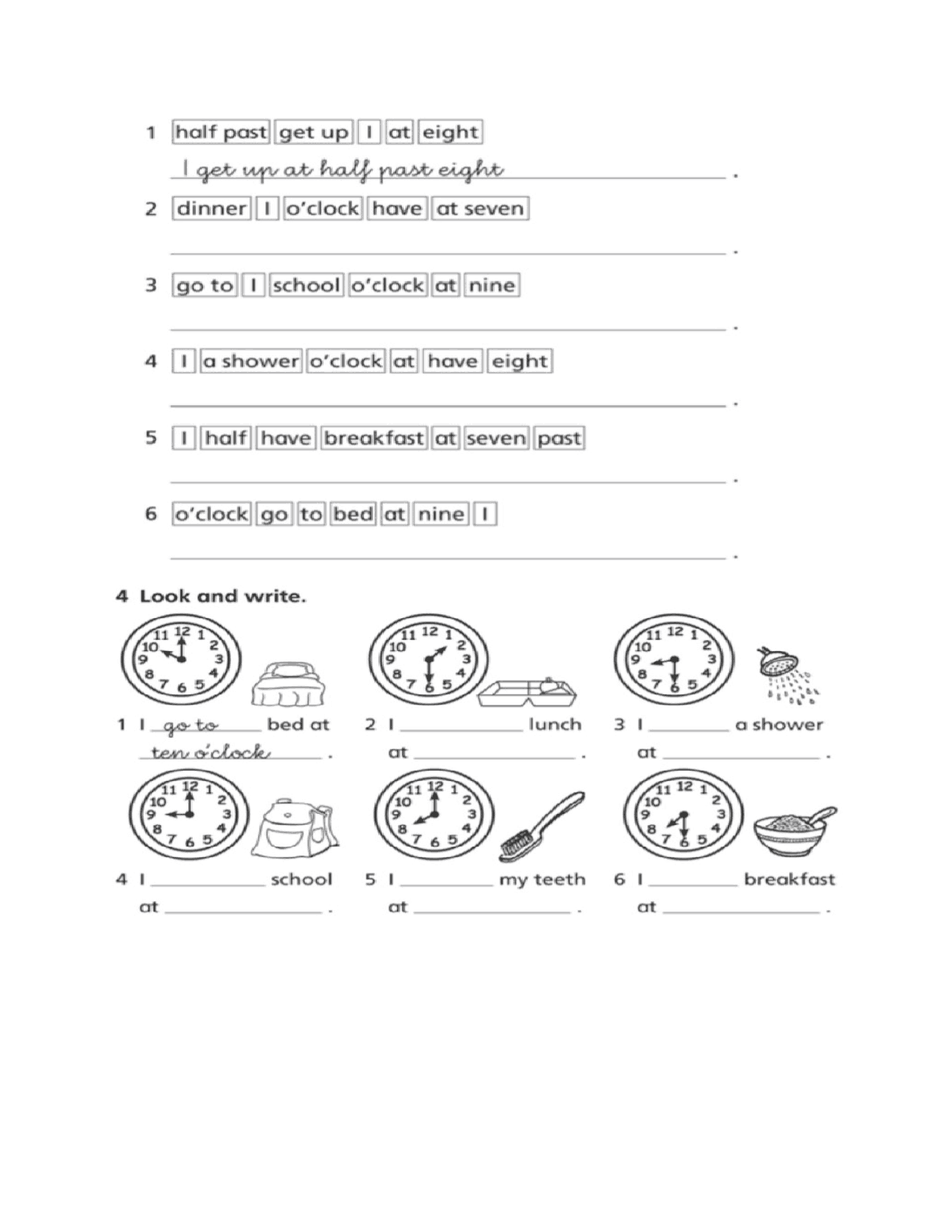 Ingles repaso del tema con ejercicios de repaso para practicar la ...