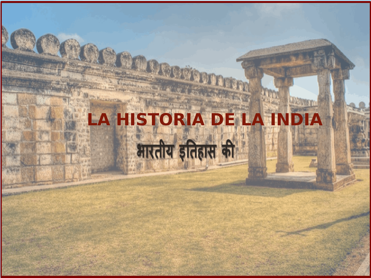 Geografía - la historia de la india - Docsity
