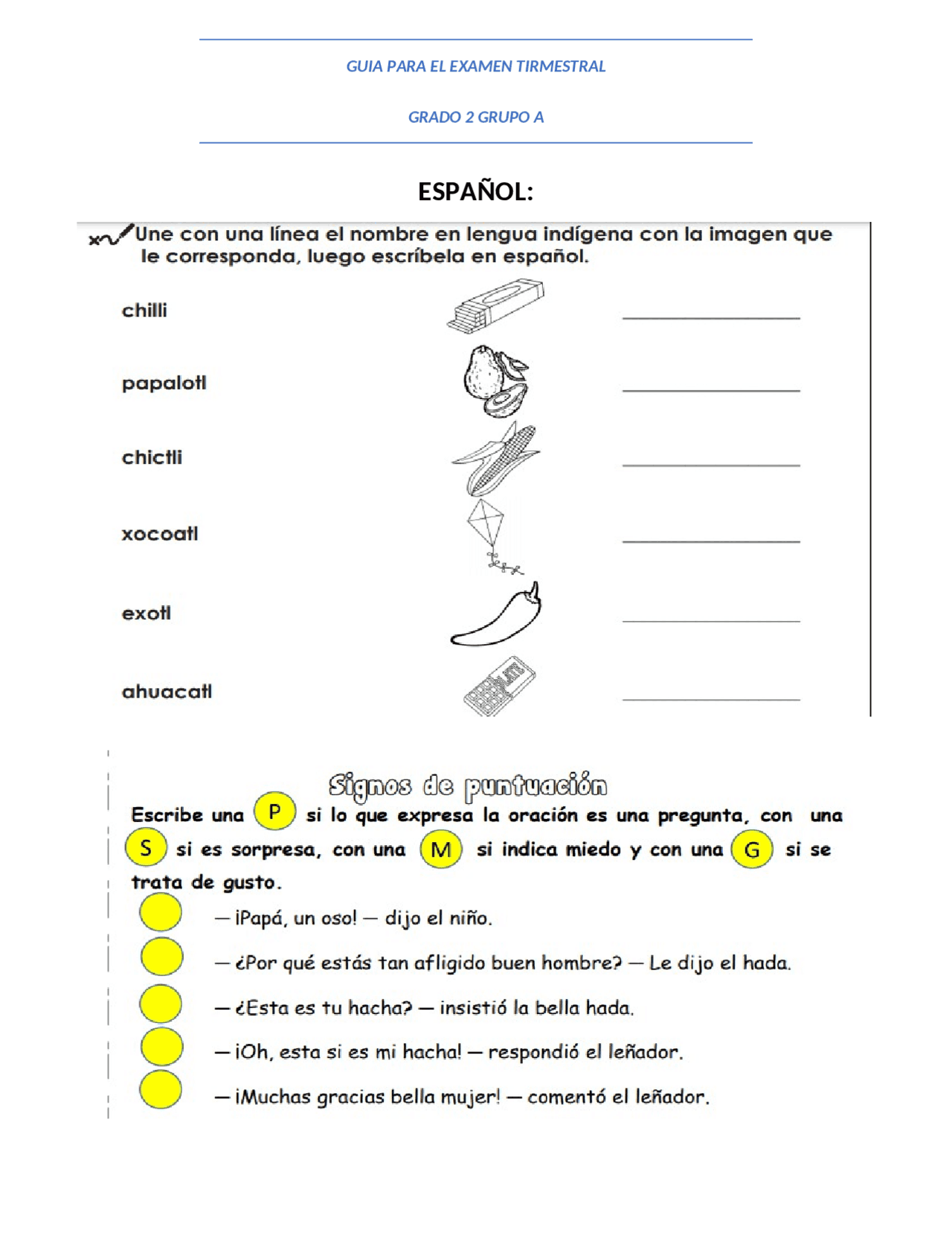 Guia De Examen Geografia Docsity