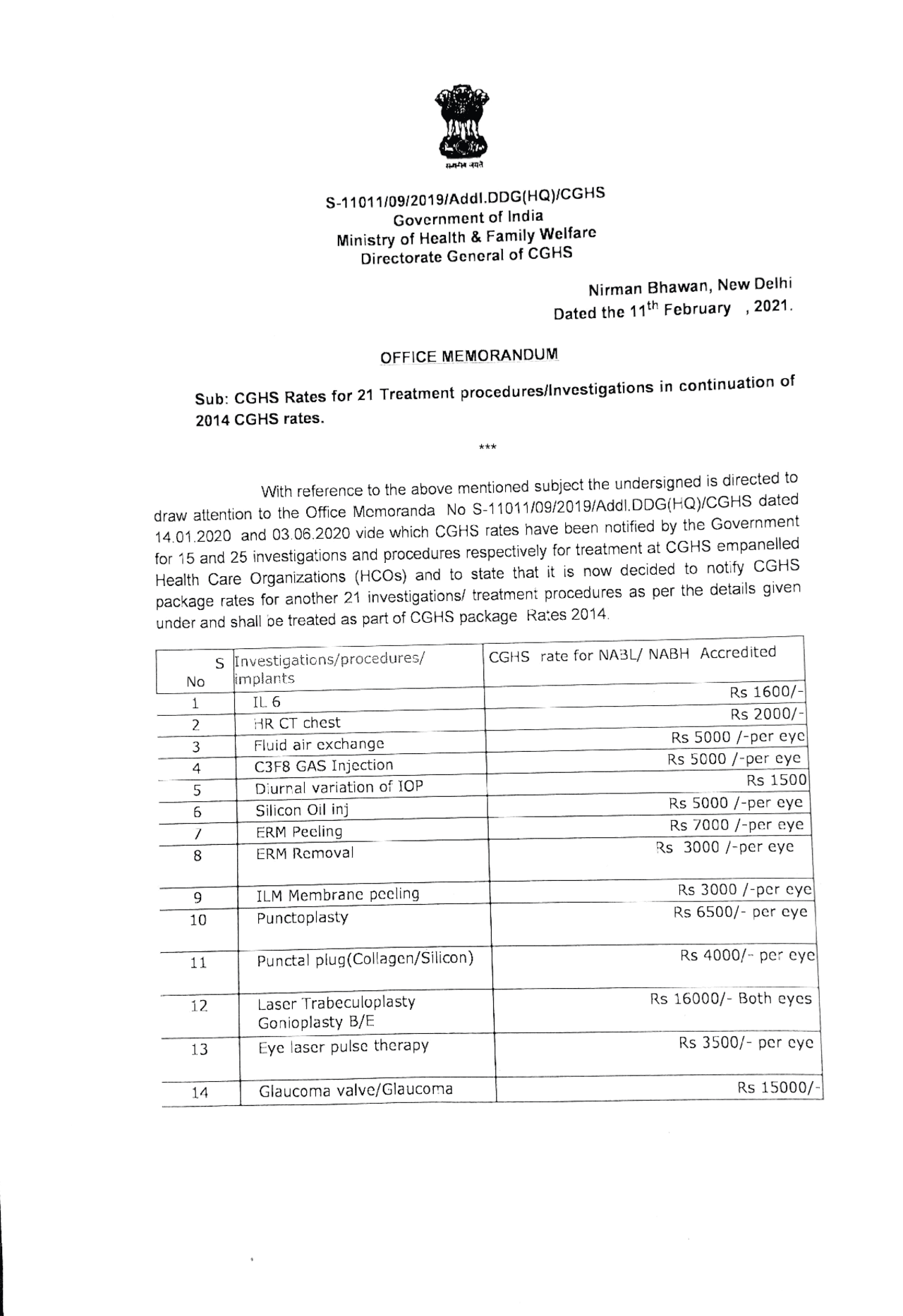 Cghs Rate List For Dental Treatment at Mark Cortese blog