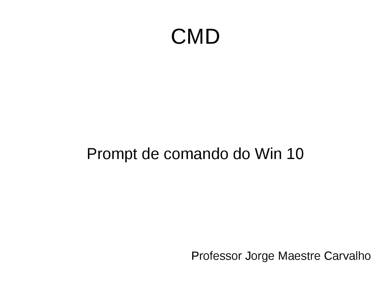 Codigos Do Windows Cmd Docsity
