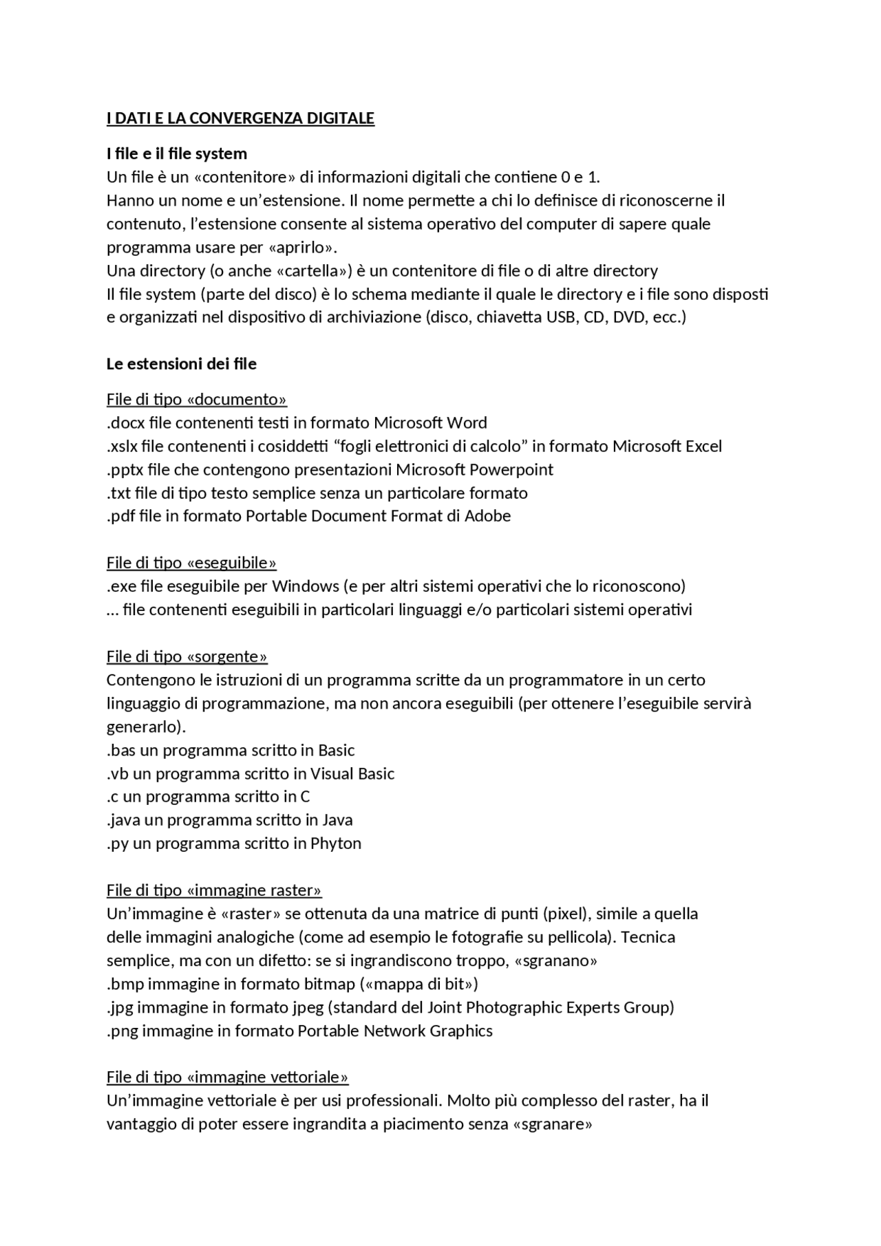 Information Communication Technology Docsity