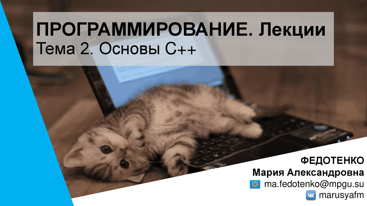 Презентации по языку C Docsity