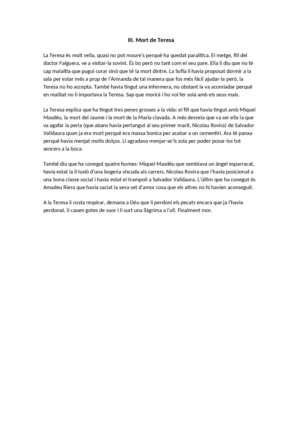 Resum Mirall Trencat Capítol Iii Docsity