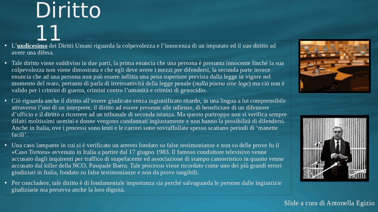 Slide Sullundicesimo Diritto Dei Diritti Umani Docsity