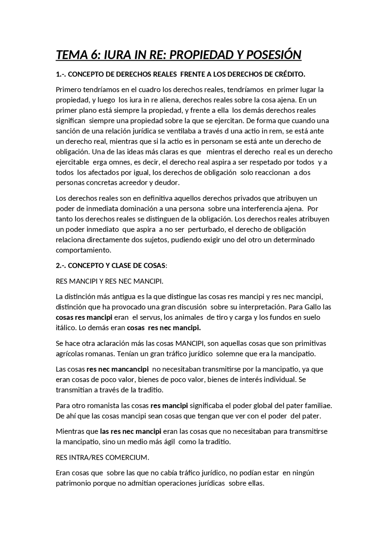 Autovalutazione Di Diritto Romano Docsity