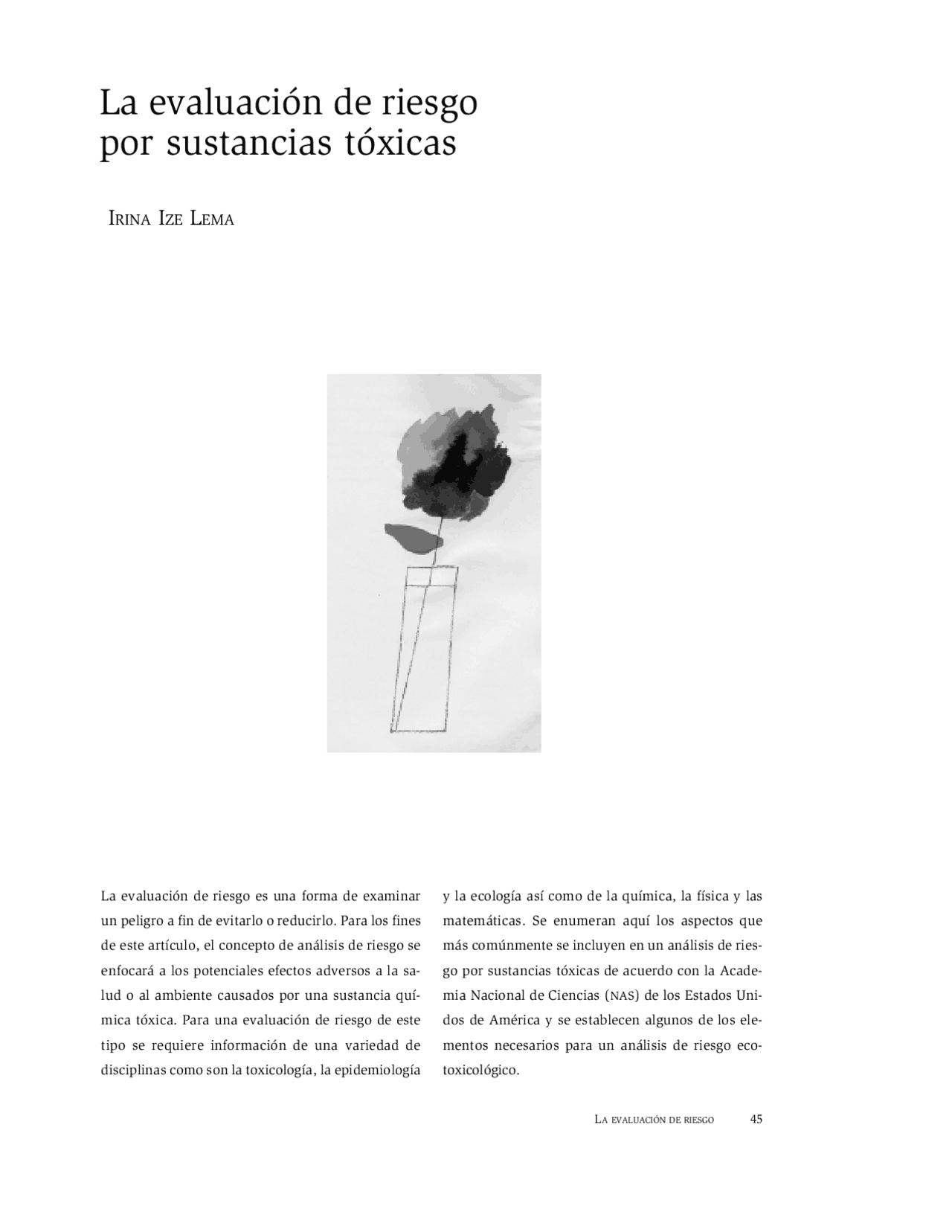 La Evolucion De Riesgo Por Sustancias Toxica Diapositivas De