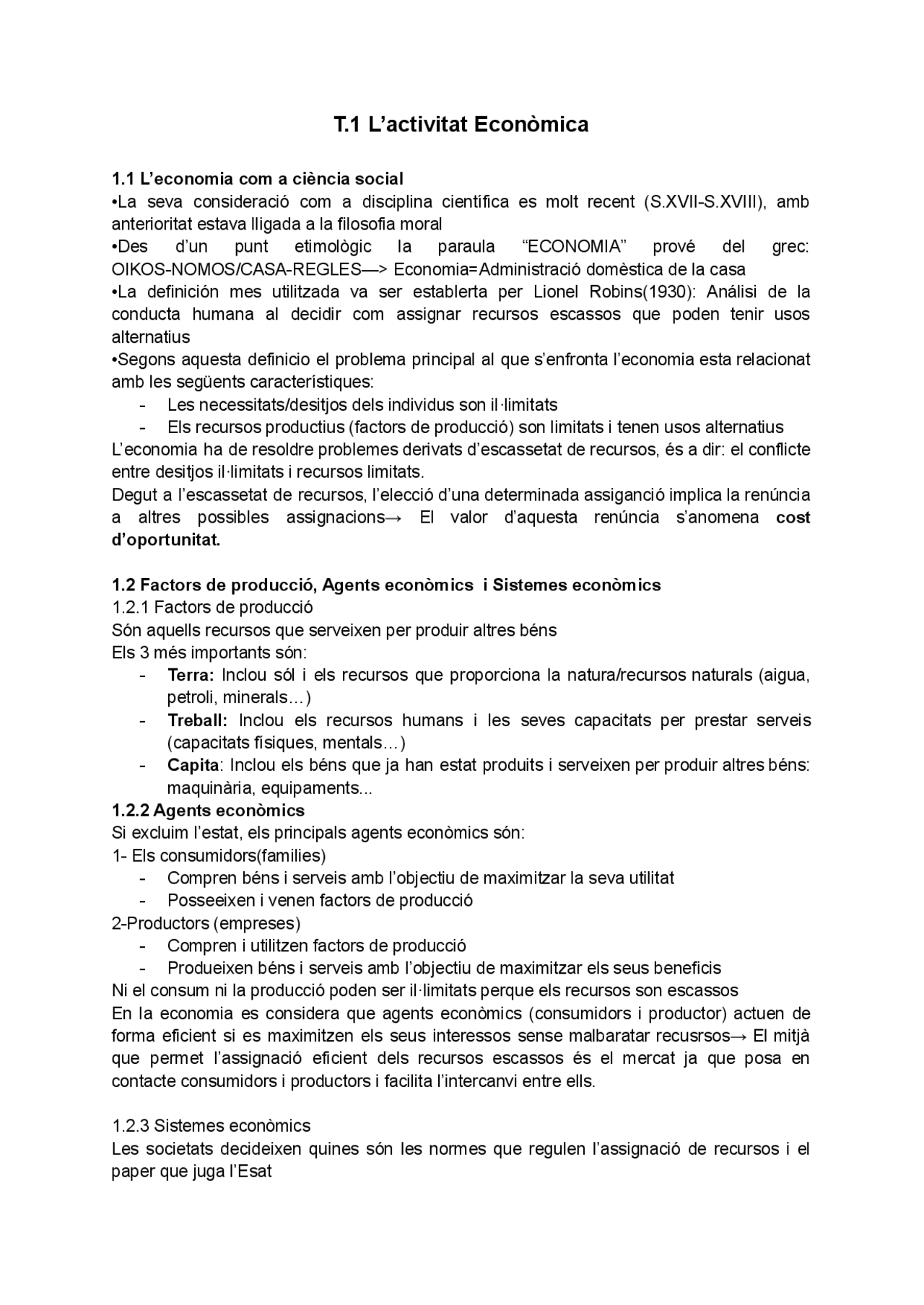 Resúmenes Primer Semestre Docsity