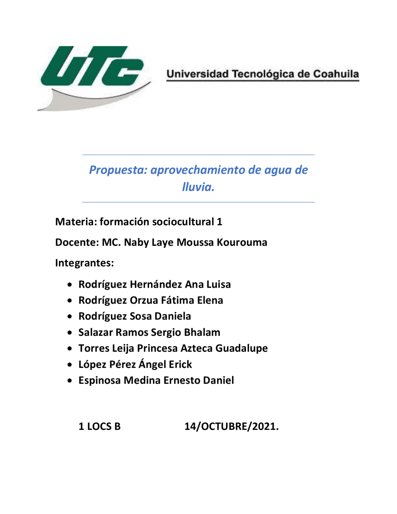 Propuesta De Aprovechamiento De Agua De Lluvia Monografías Ensayos
