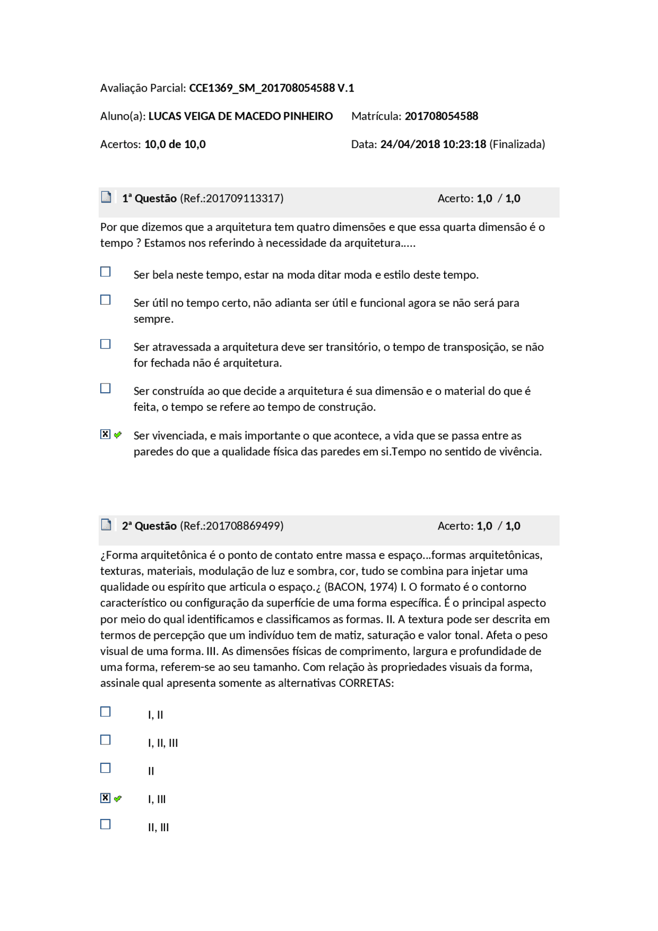 Arquitetura E Urbanismo Docsity