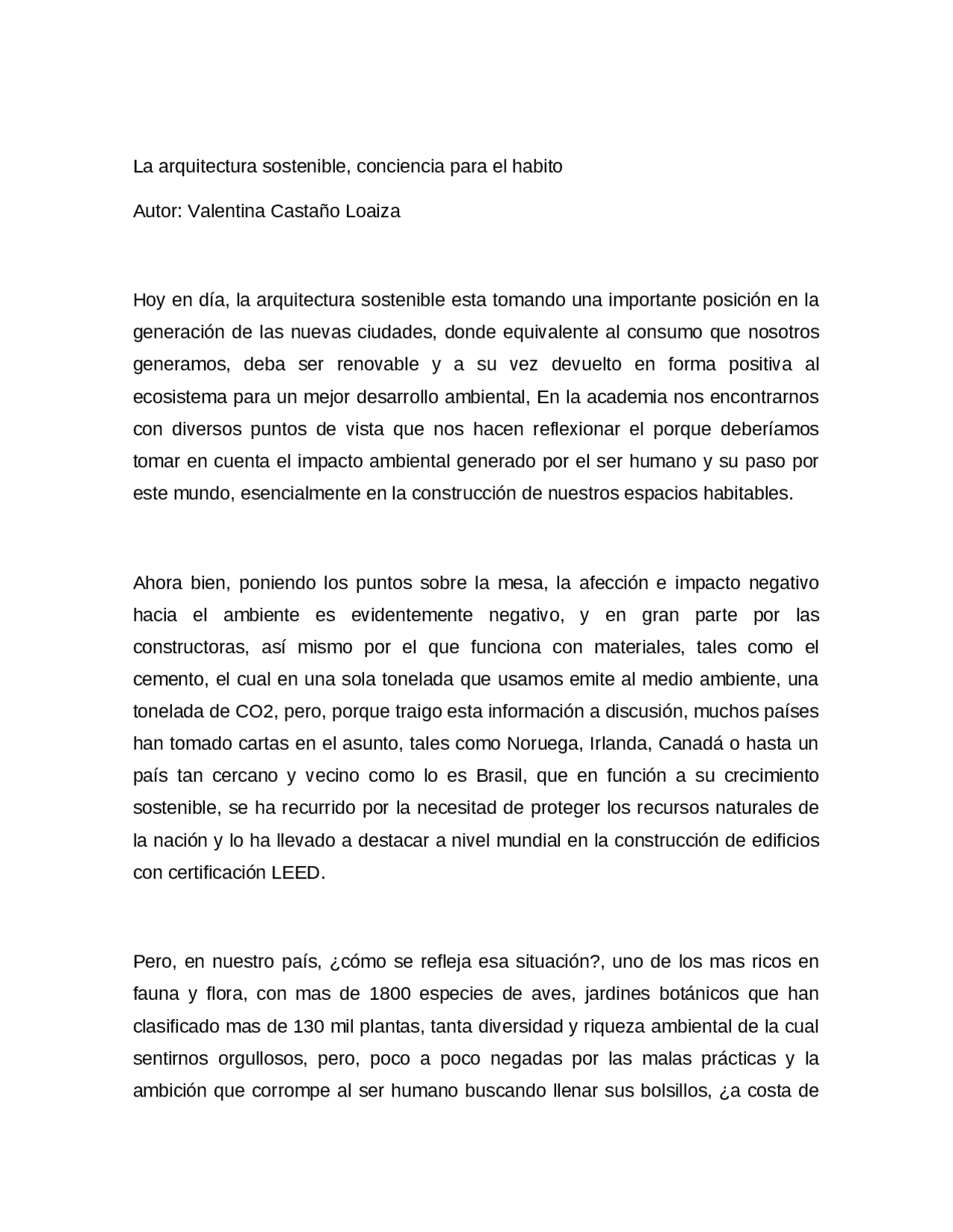 Arquitectura Sostenible Summaries Of Tecnología Del Medio Ambiente