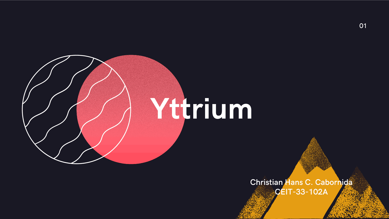Yttrium Definition, Properties and Uses, and Facts - Docsity