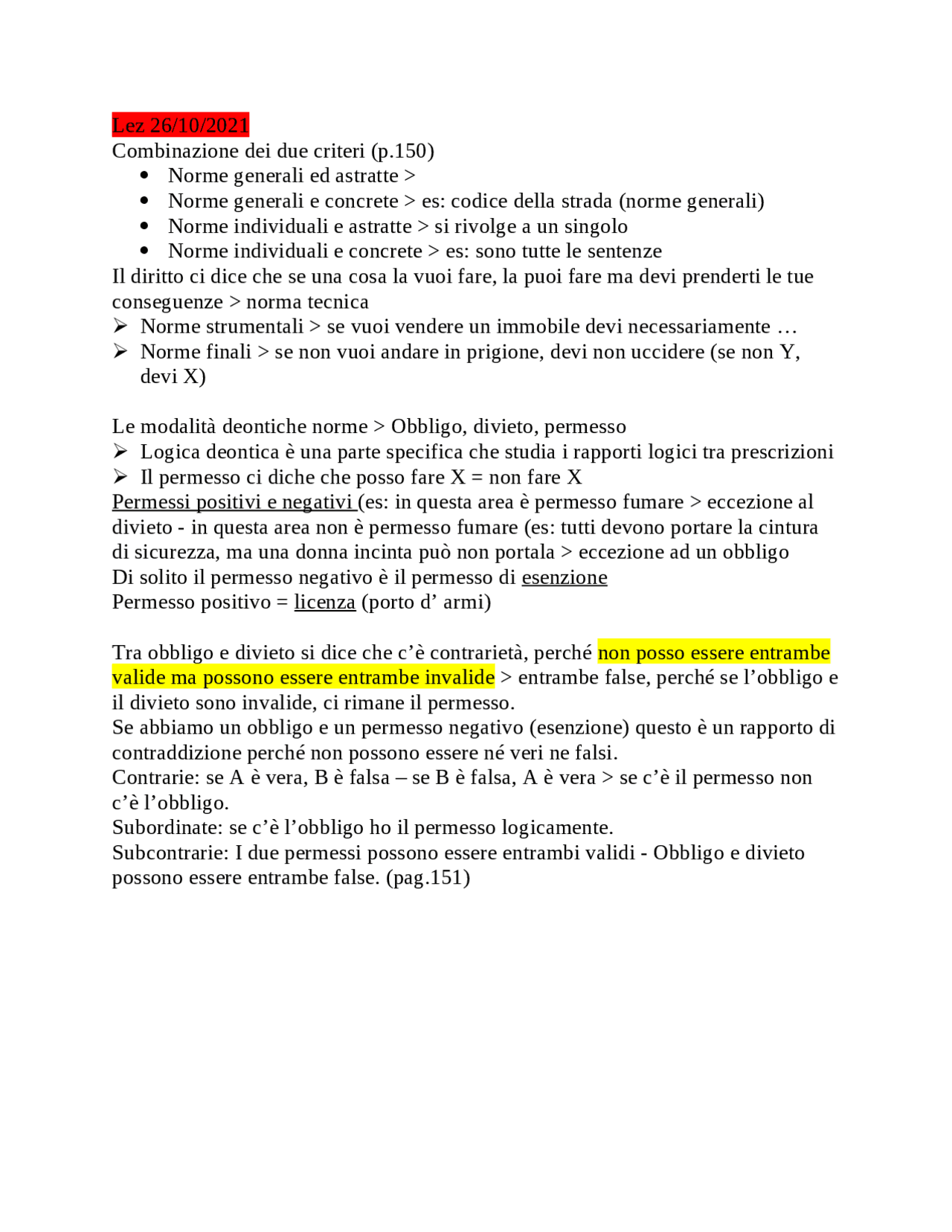Appunti Di Filosofia Del Diritto Docsity