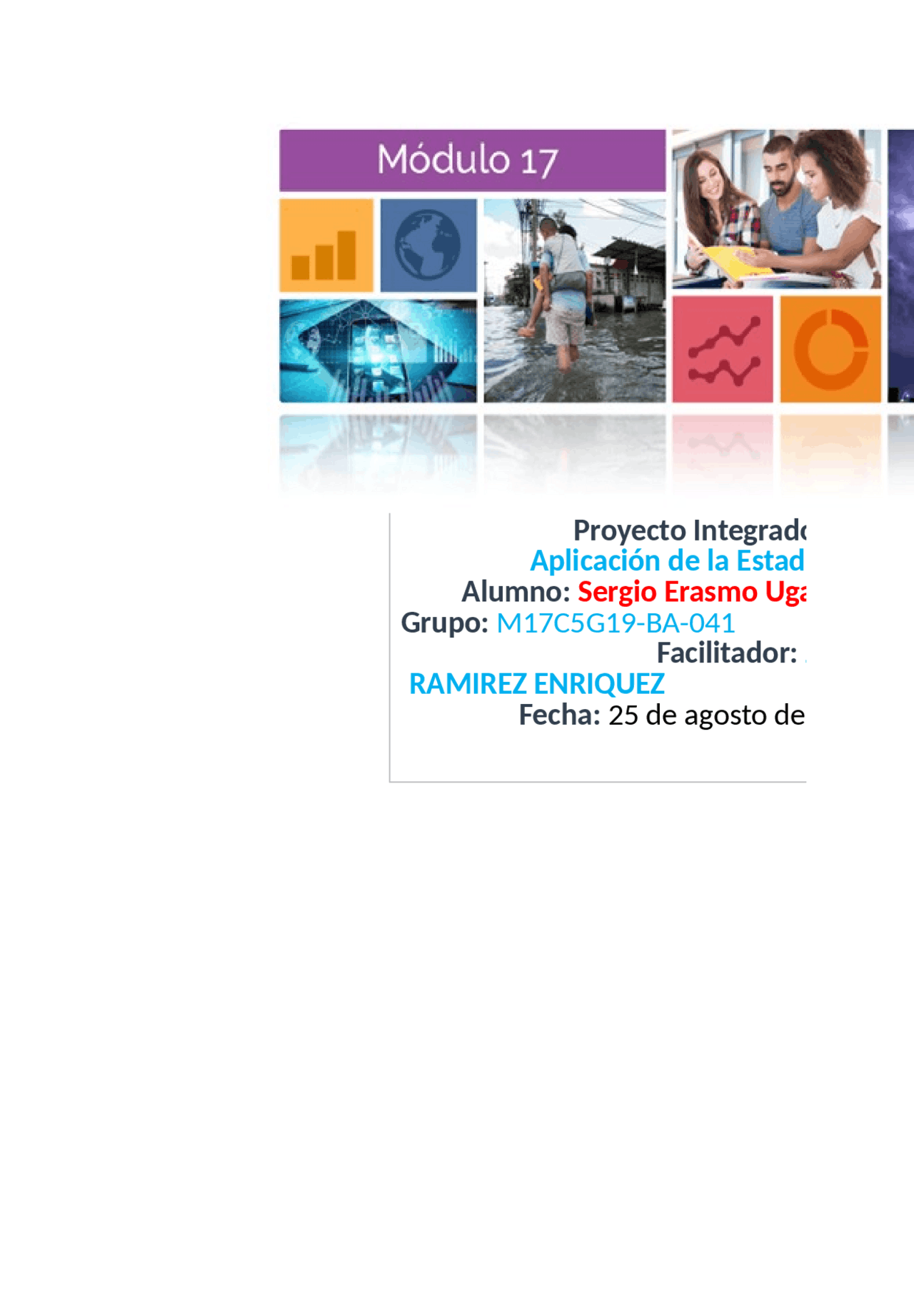 MODULO 17 SEMANA 4 PROYECTO INTEGRADOR | Ejercicios de Matemáticas ...