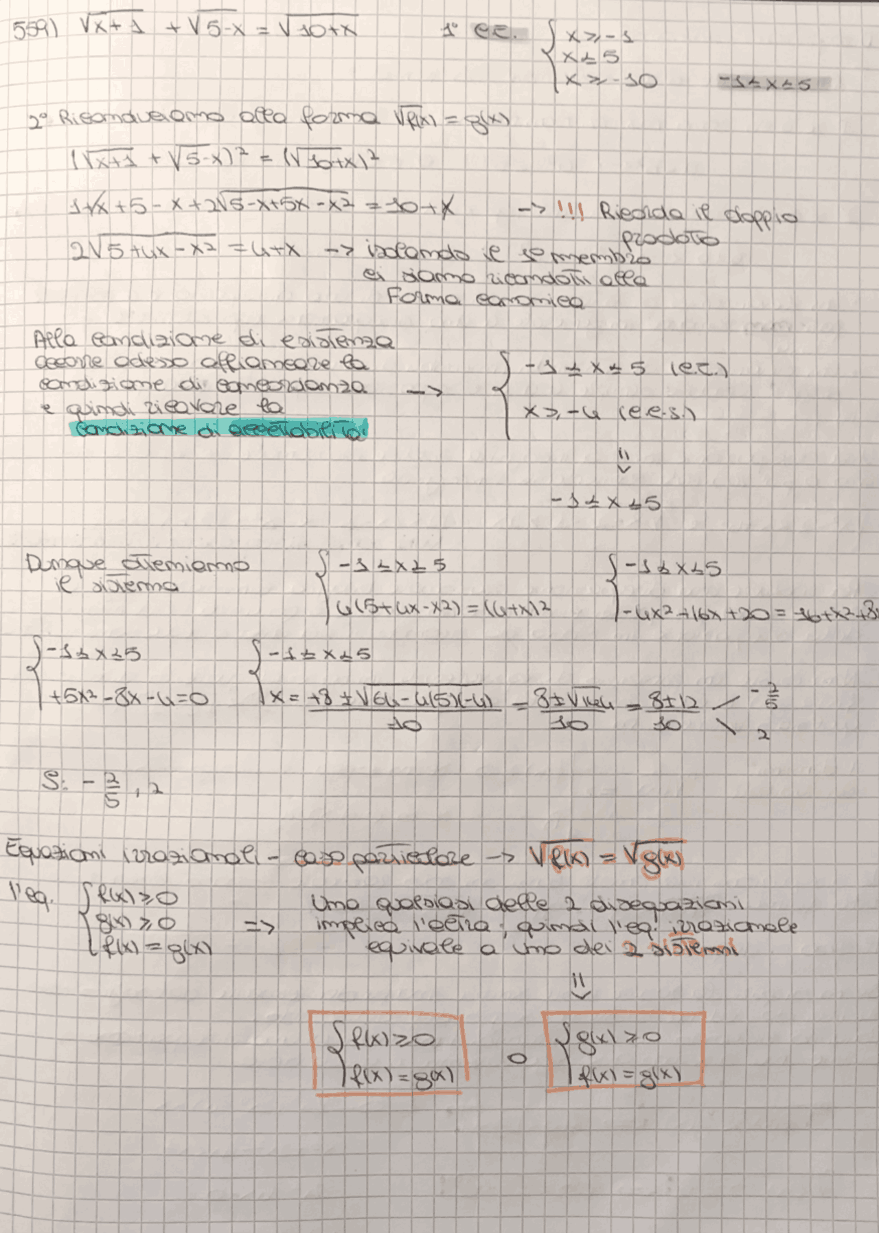 Equazioni Razionali Docsity