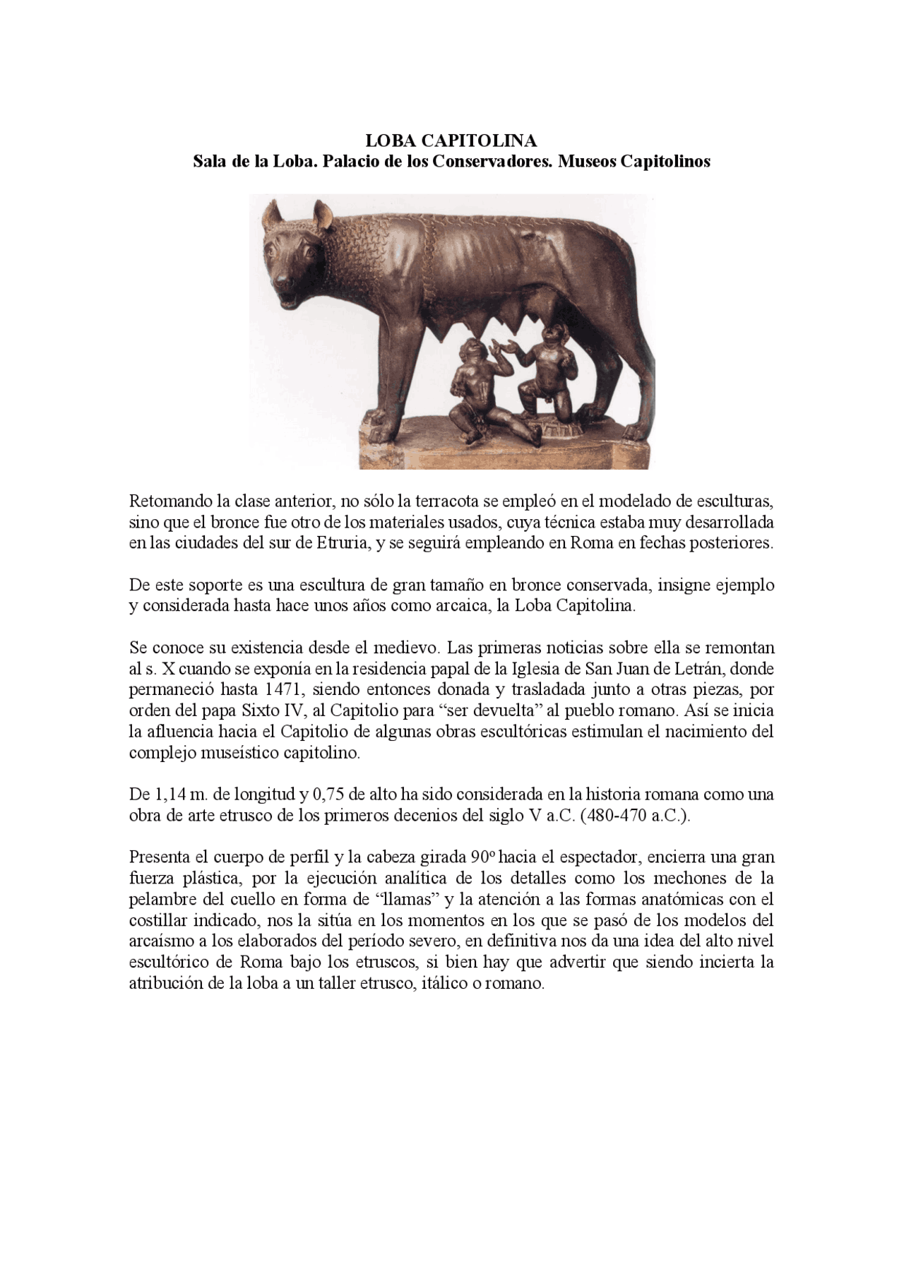 Apuntes De Clase De Arqueología Romana Docsity