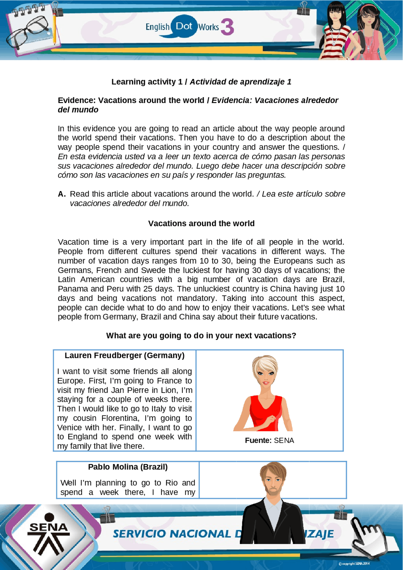 Resumen de textos de ingles - Docsity