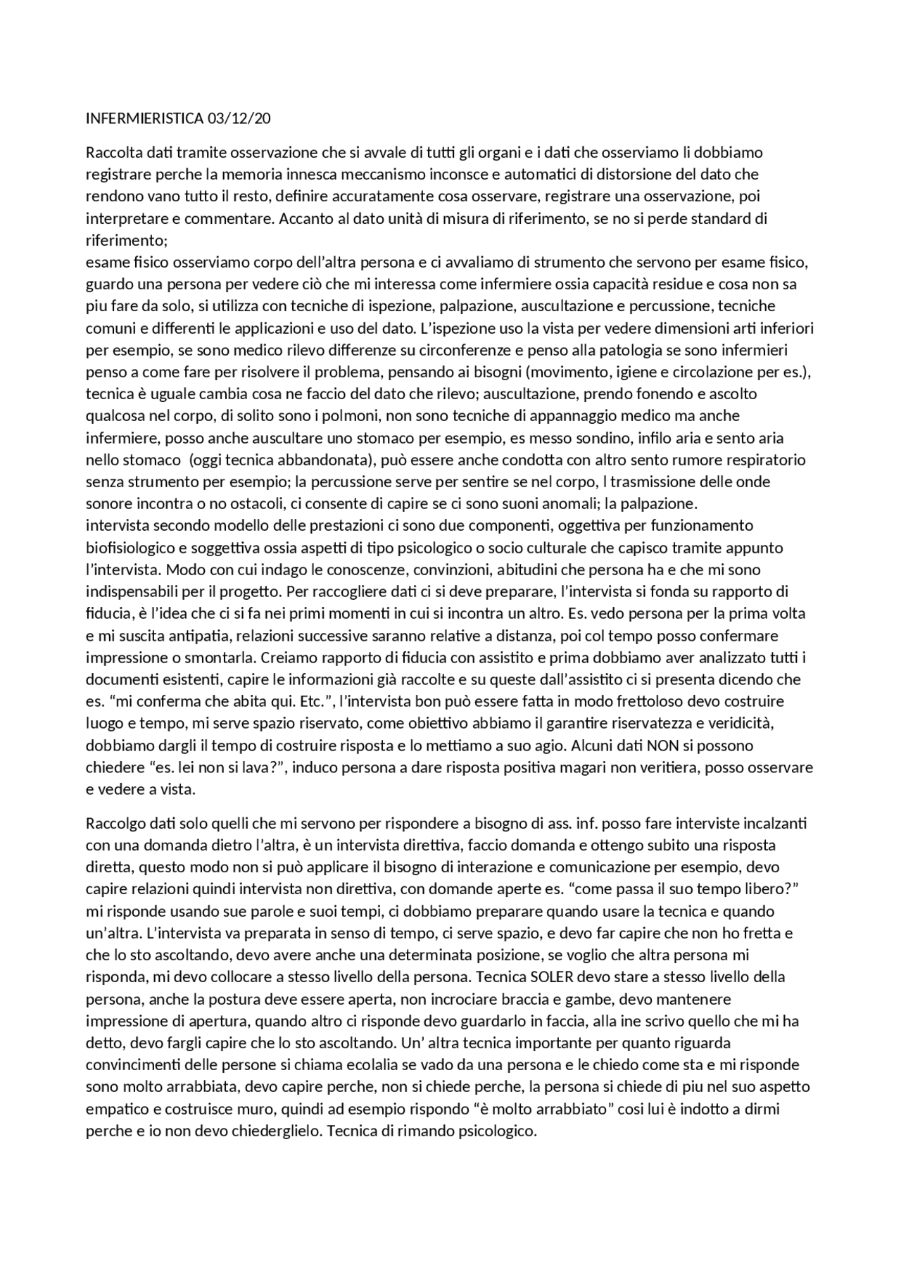 Storia Dellassitenza Infermieristica Docsity