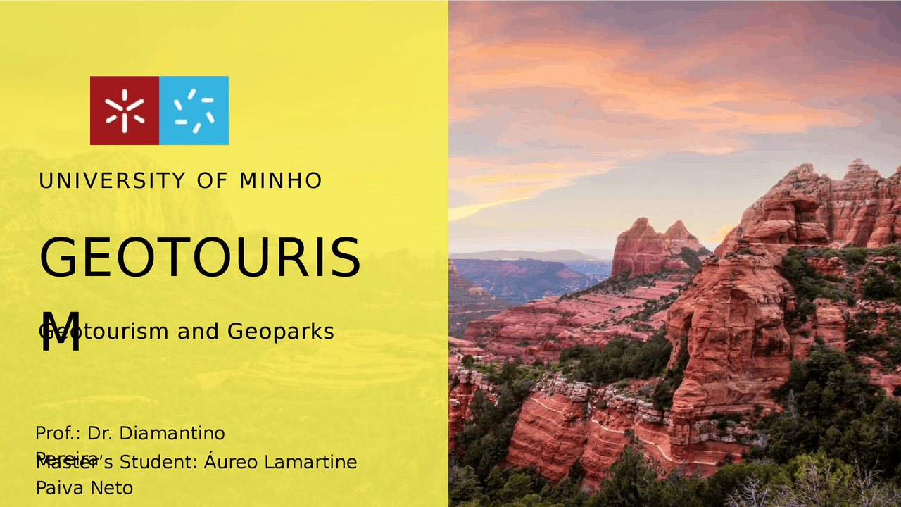 Geoturismo Conceito E Exemplos Docsity