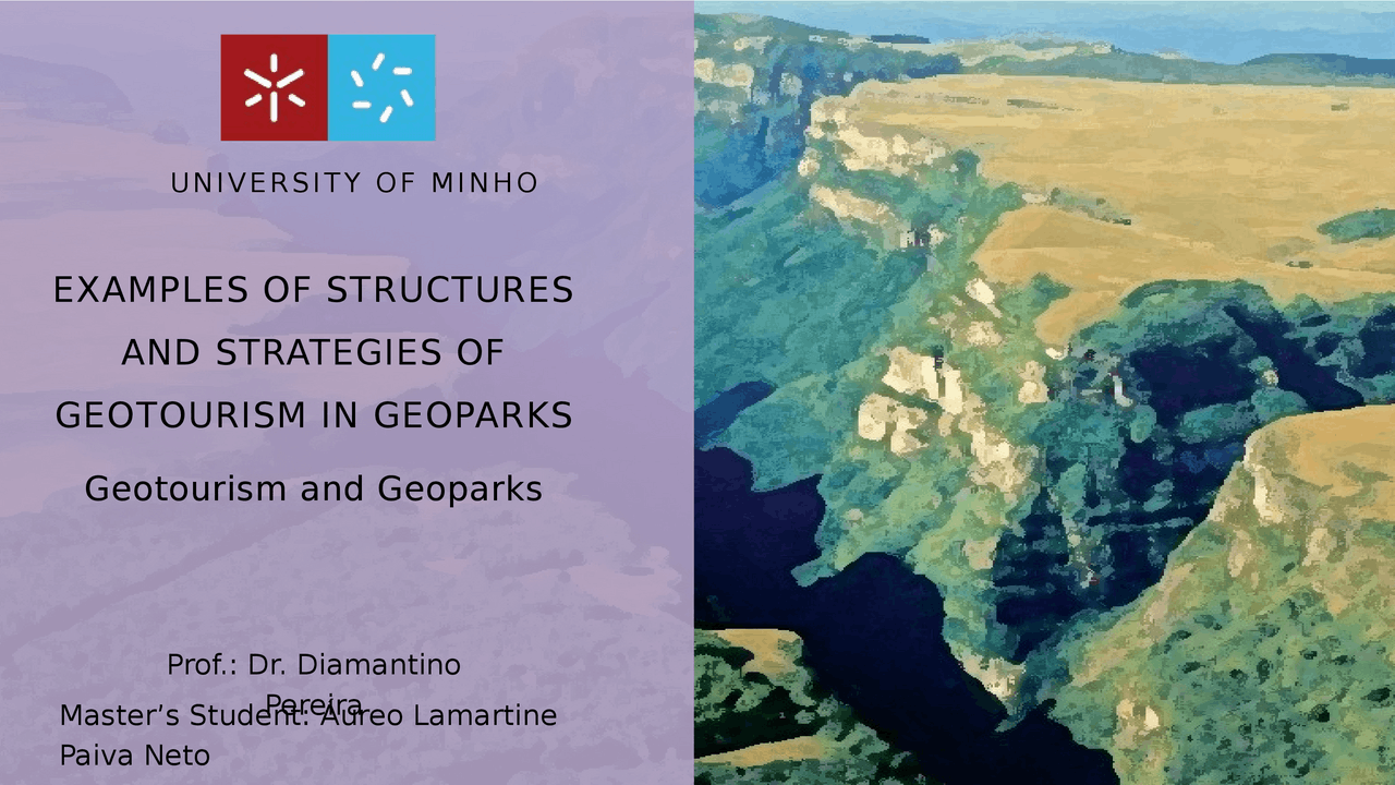 Exemplos De Geoturismo Docsity