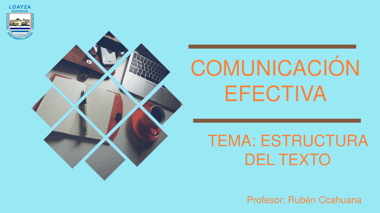 Estructura del texto - Docsity