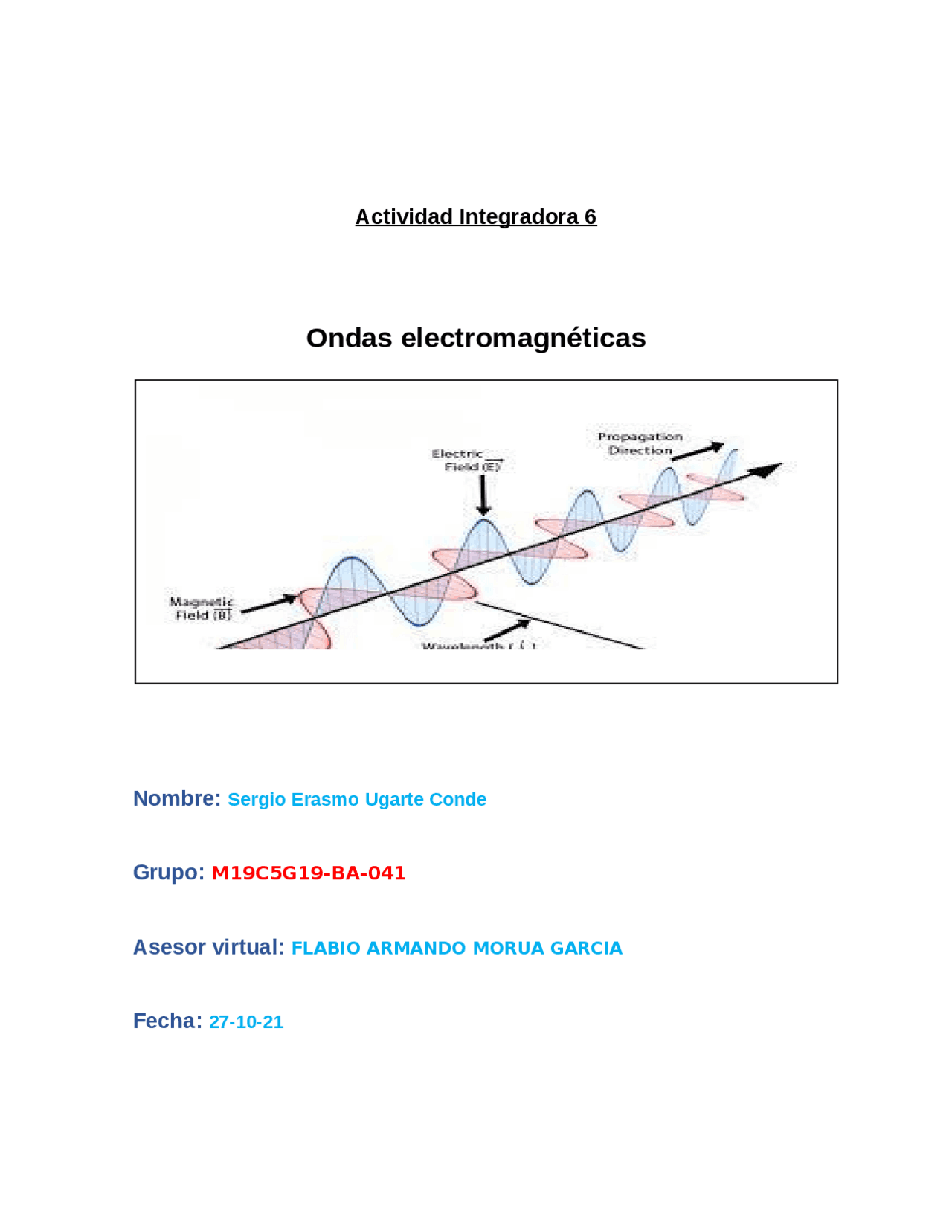 MODULO 19 SEMANA 3 ACTIVIDAD INTEGRADORA 6 | Ejercicios de Física | Docsity
